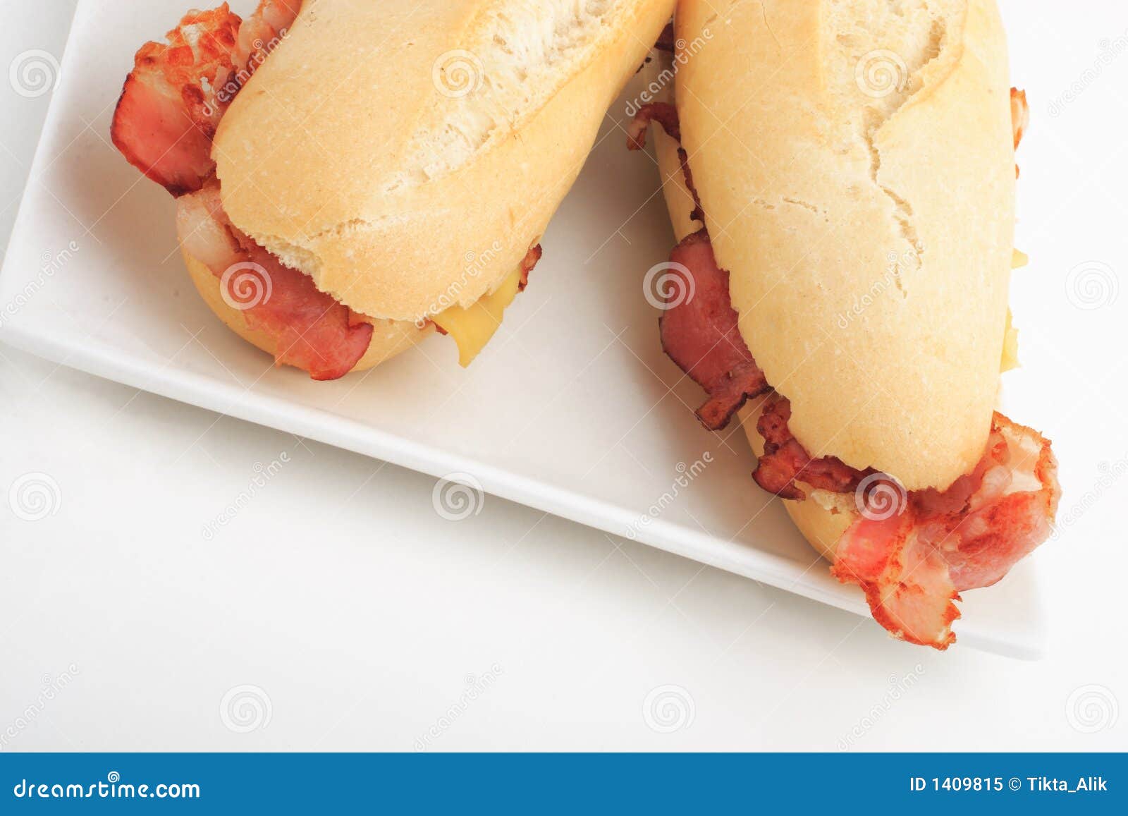 Bacon rolls stock image. Image of bacon, proteins, fresh - 1409815