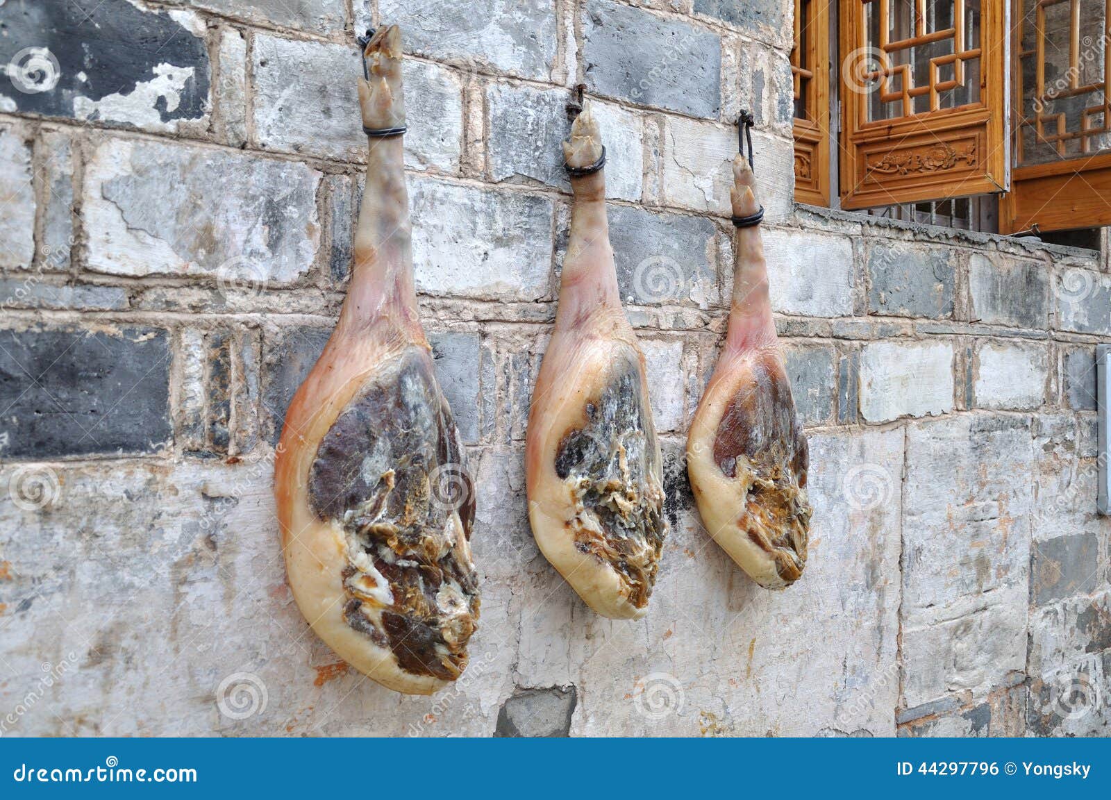 Bacon stock photo. Image of cuisine, rural, wall, bacon - 44297796