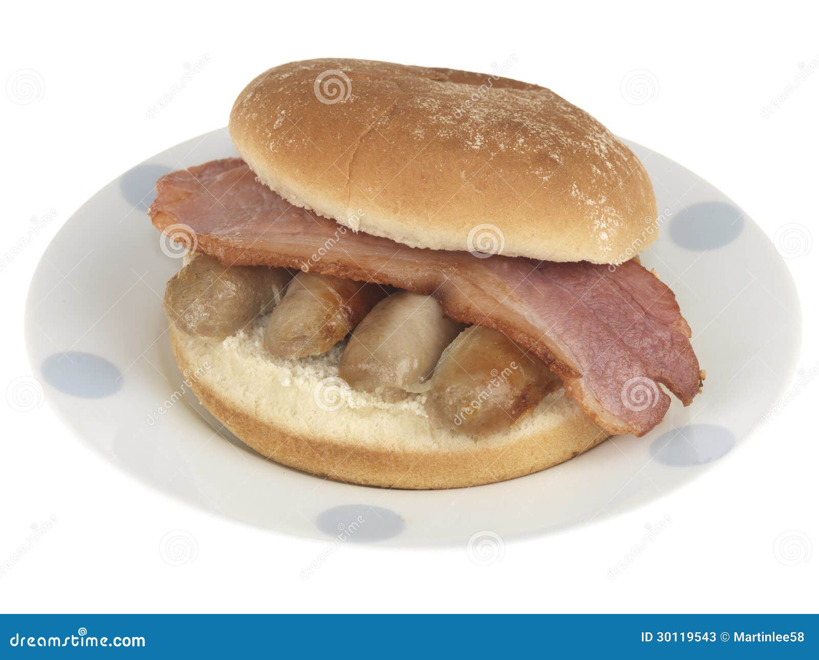 Bacon and Sausage Roll stock image. Image of sausage - 30119543 Bacon and Sausage Roll stock image. Image of sausage - 30119543