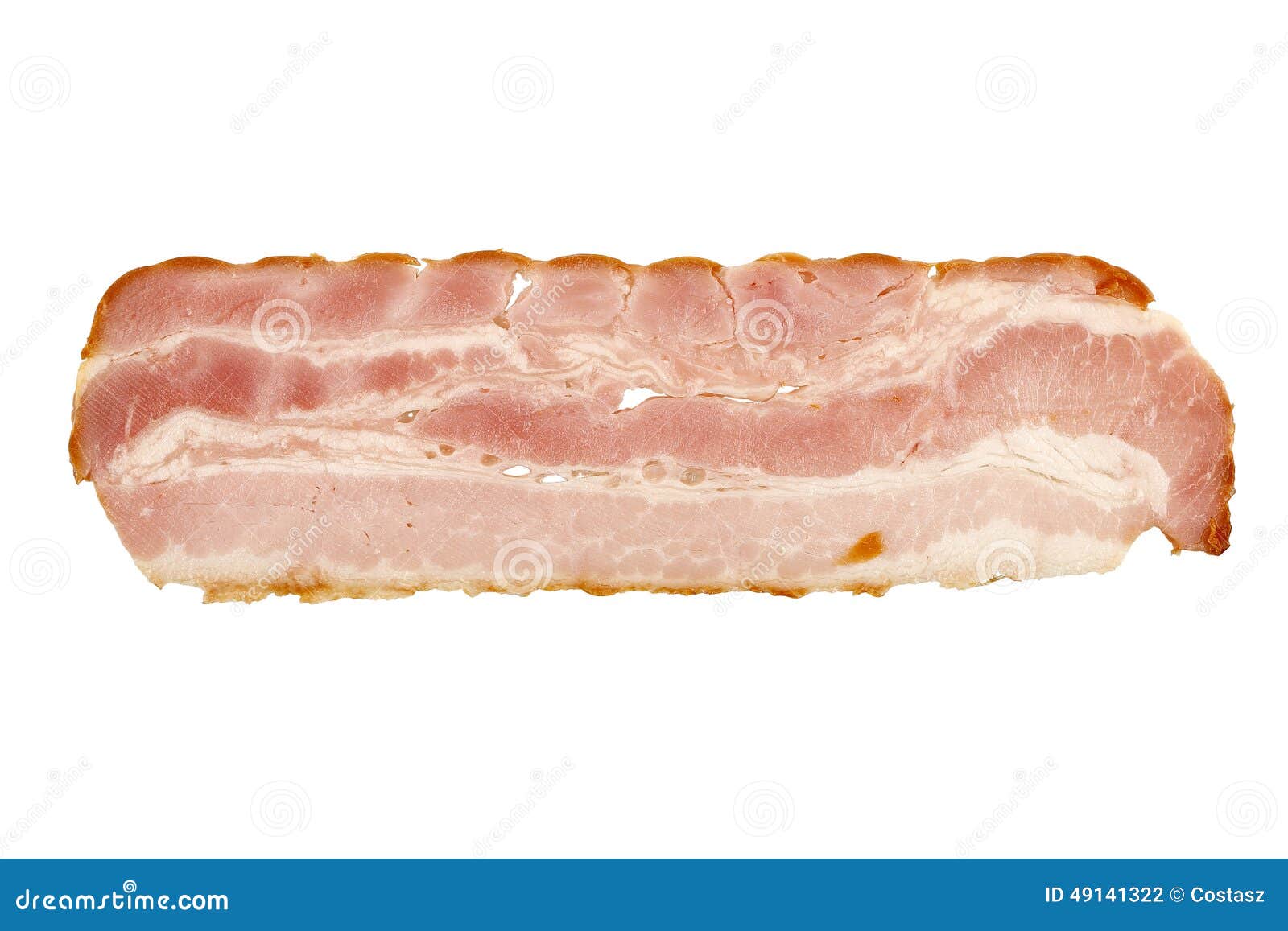 Bacon stock photo. Image of fresh, bacon, rind, macro - 49141322