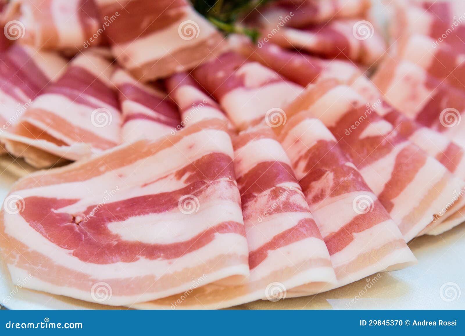 Bacon stock photo. Image of gastronomy, bacon, italian - 29845370