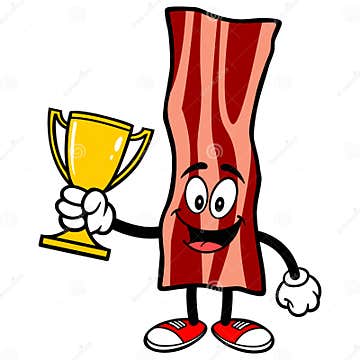 Bacon Strip Running stock vector. Illustration of award - 68748455