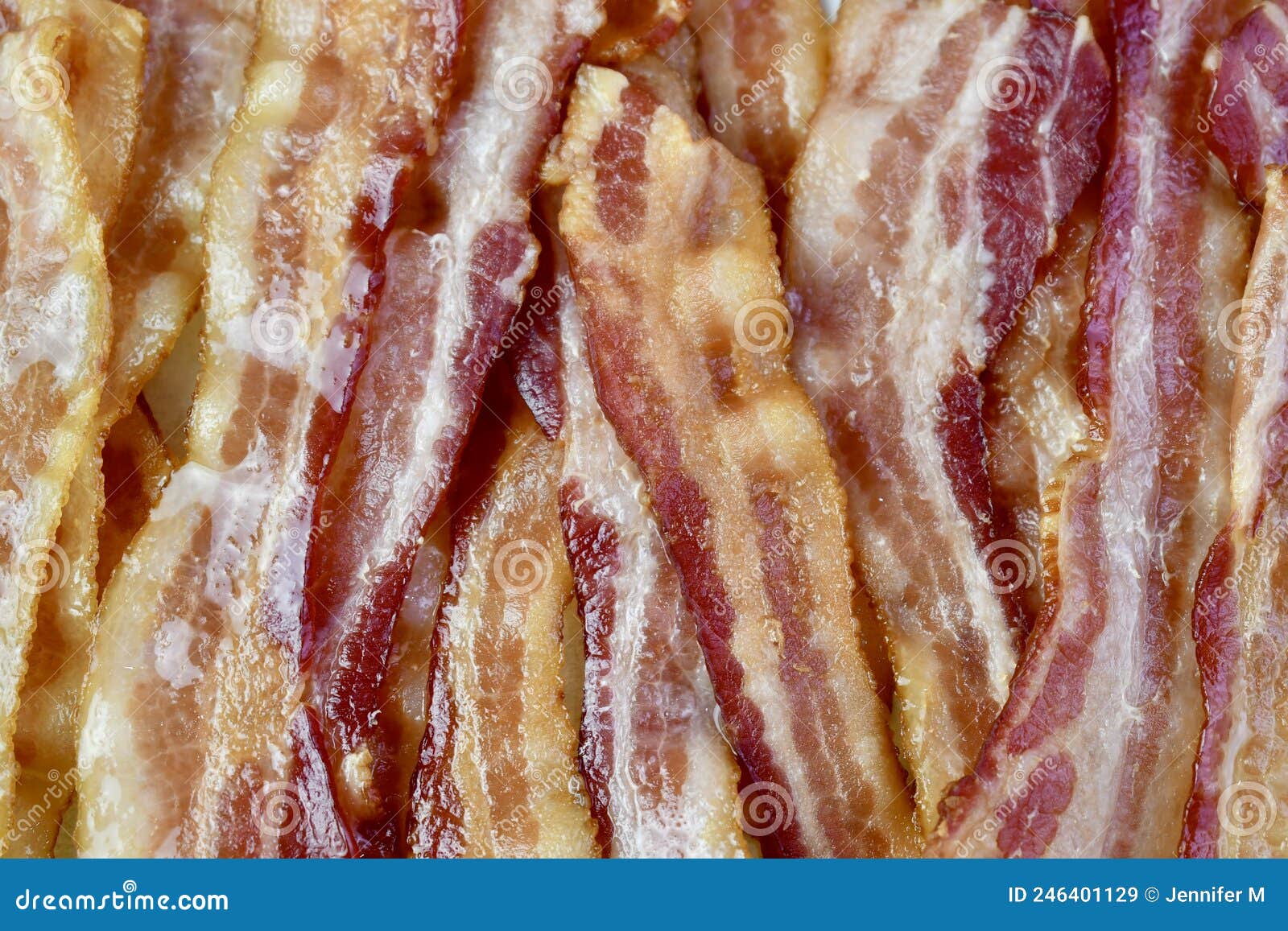 Bacon stock image. Image of greasy, bacon, breakfast - 246401129