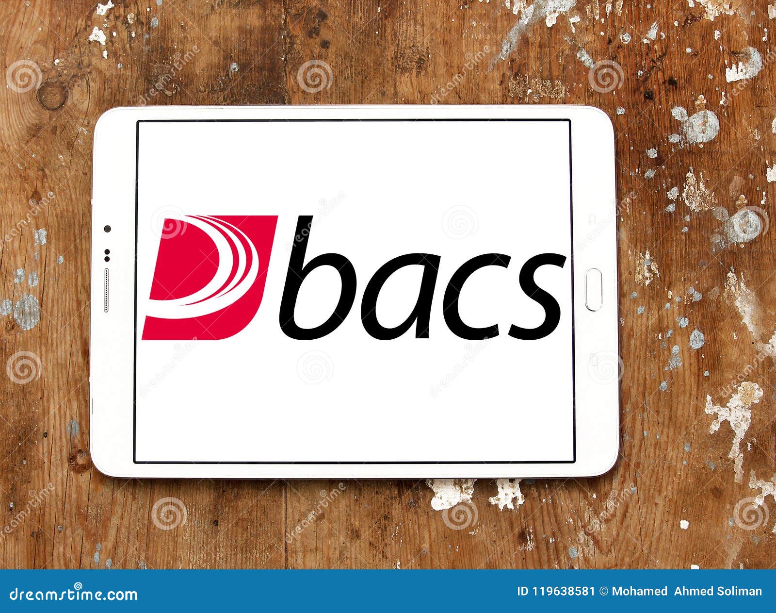 BACS payments company logo editorial photo. Image of brands - 119638581