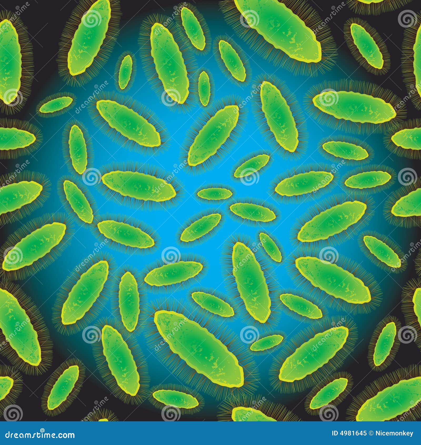 Seamless Bacteria Texture Royalty-Free Stock Photo | CartoonDealer.com ...