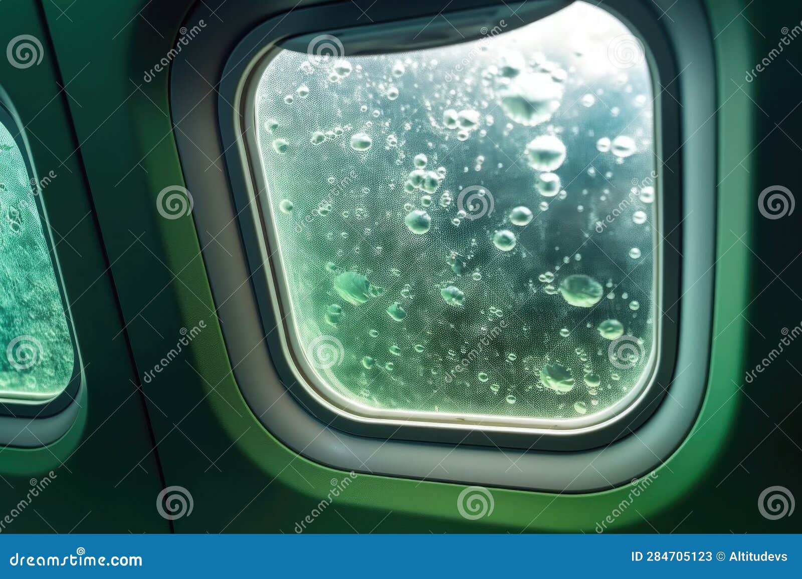 Bacteria on Airplane Window Shades and Edges Stock Image - Image of ...
