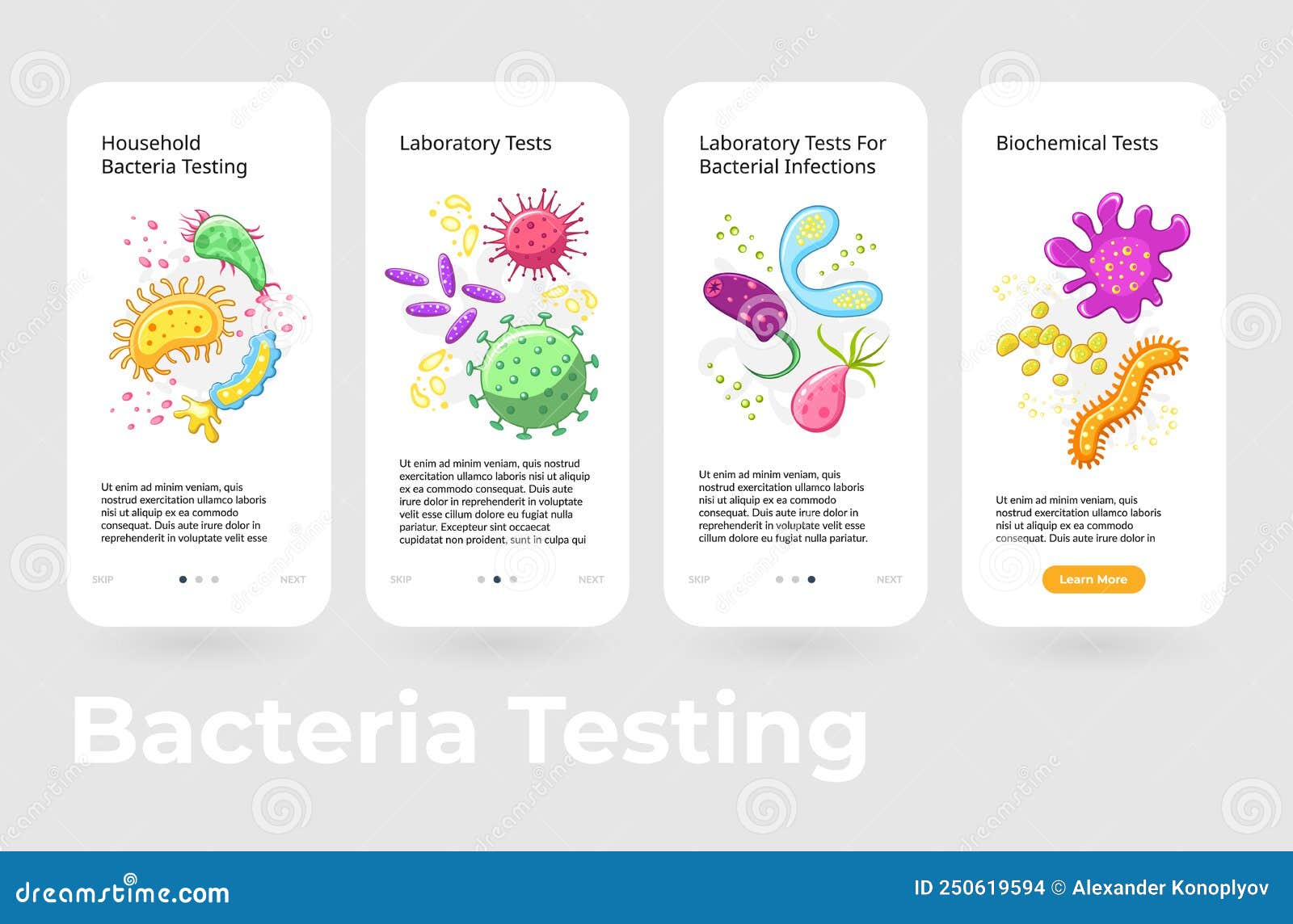 Bacteria Biochemical Laboratory Testing Mobile Application User ...