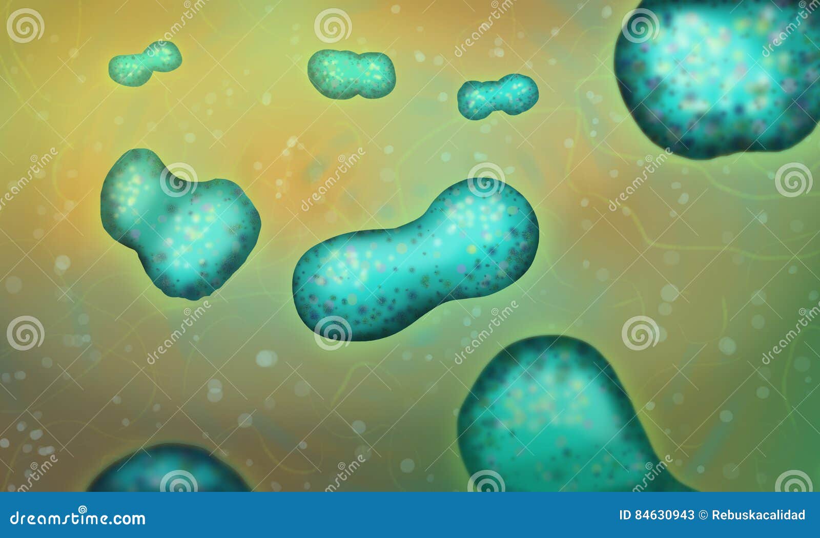 Bacteria stock illustration. Illustration of germ, bacilli - 84630943