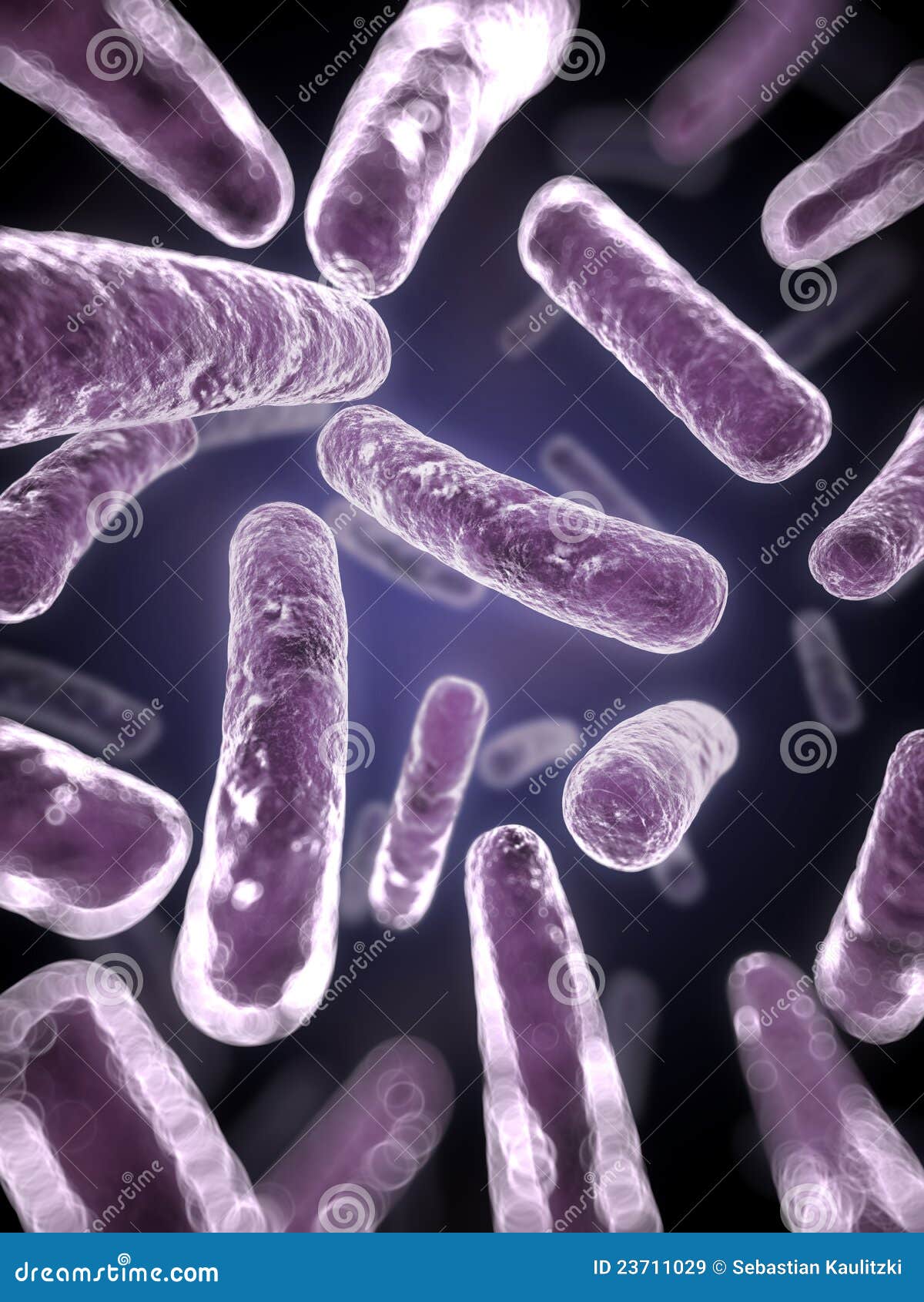 Bacteria close up stock illustration. Illustration of attack - 23711029