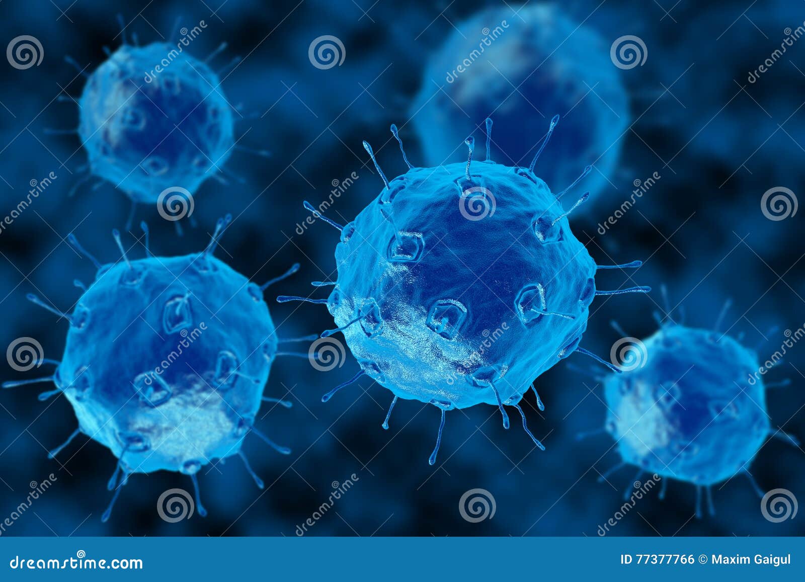 Bacteria 3D render. stock photo. Image of aggression - 77377766
