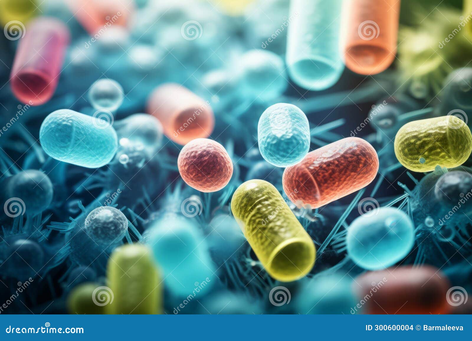 Human Gut Microbiome. Intestinal Microbiome, Bacteria Colonizing ...