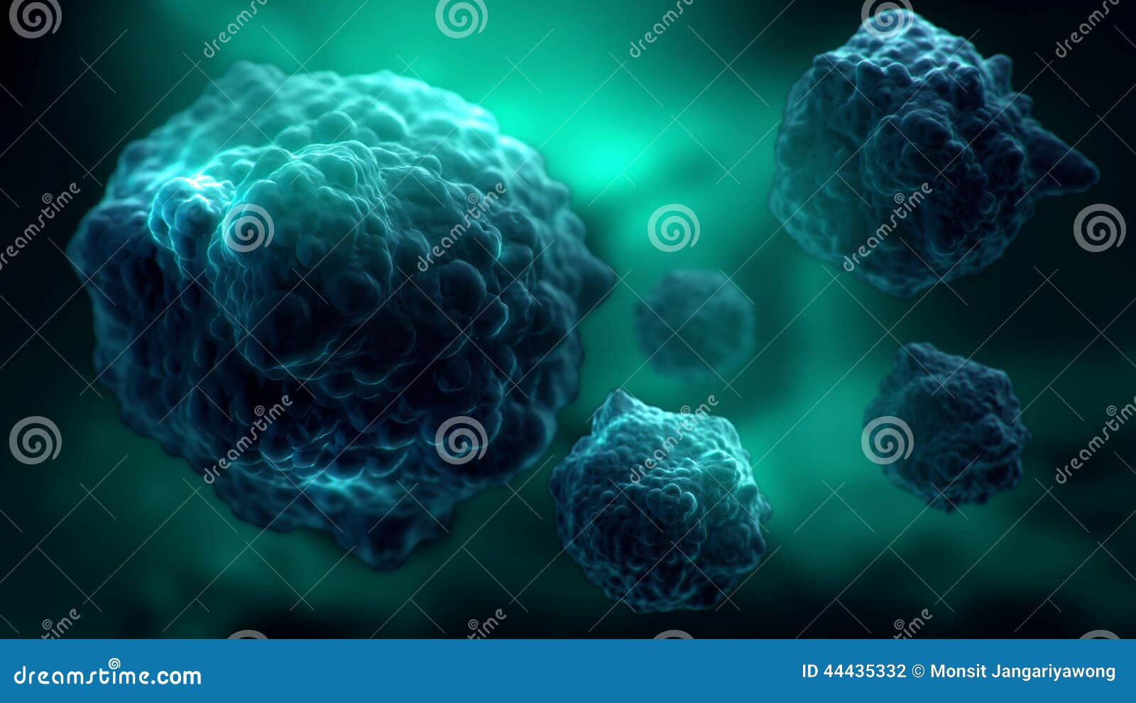 Bacteria Electron Microscope Image Illustration | CartoonDealer.com ...