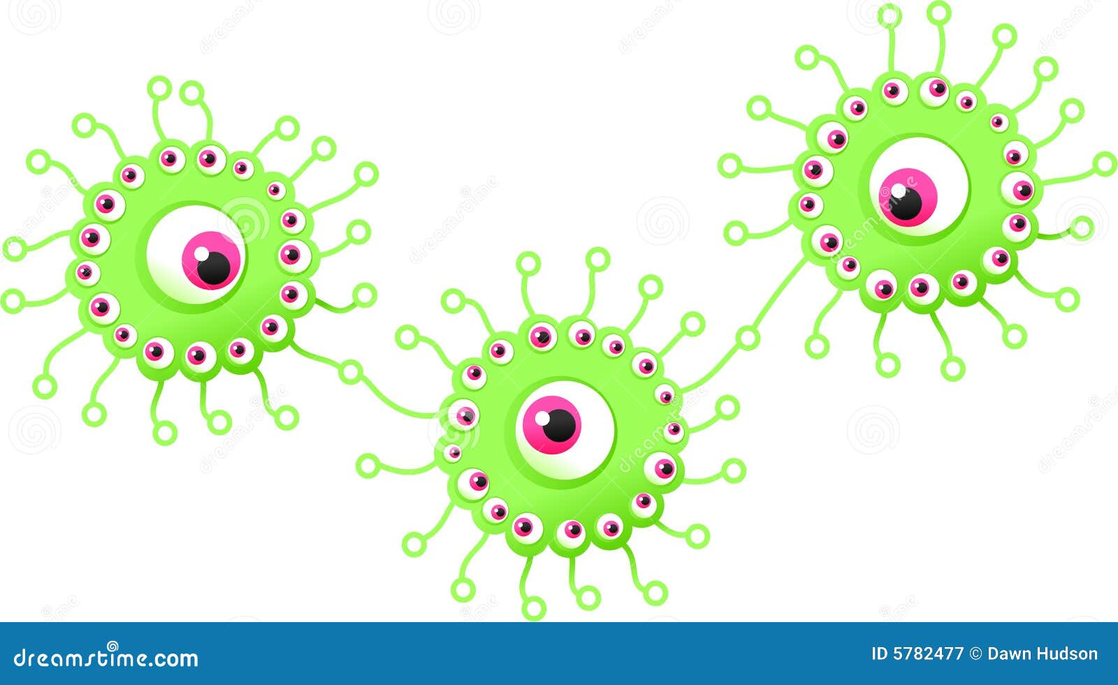 Bacteria family stock vector. Illustration of medical - 5782477