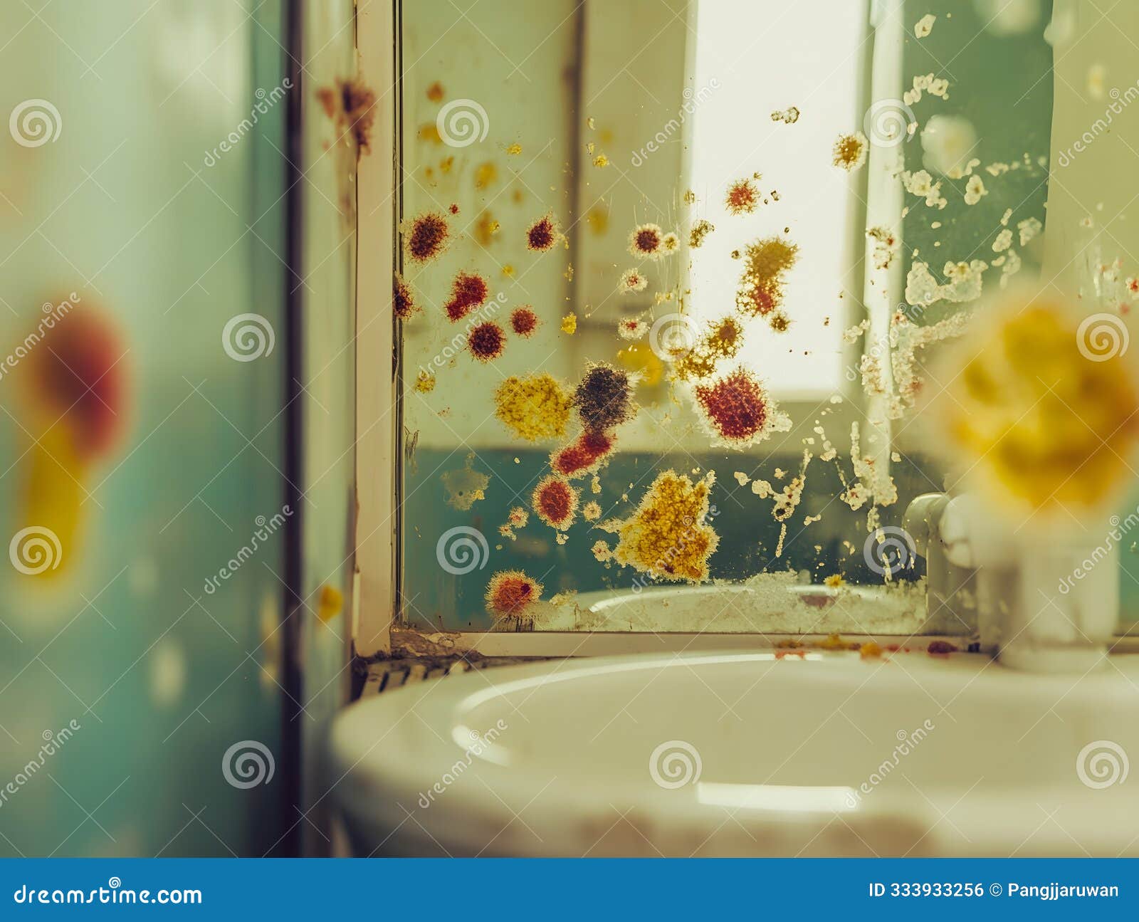 Bacteria Growing on the Surface of the Bathroom Pathogens, a Bathroom ...