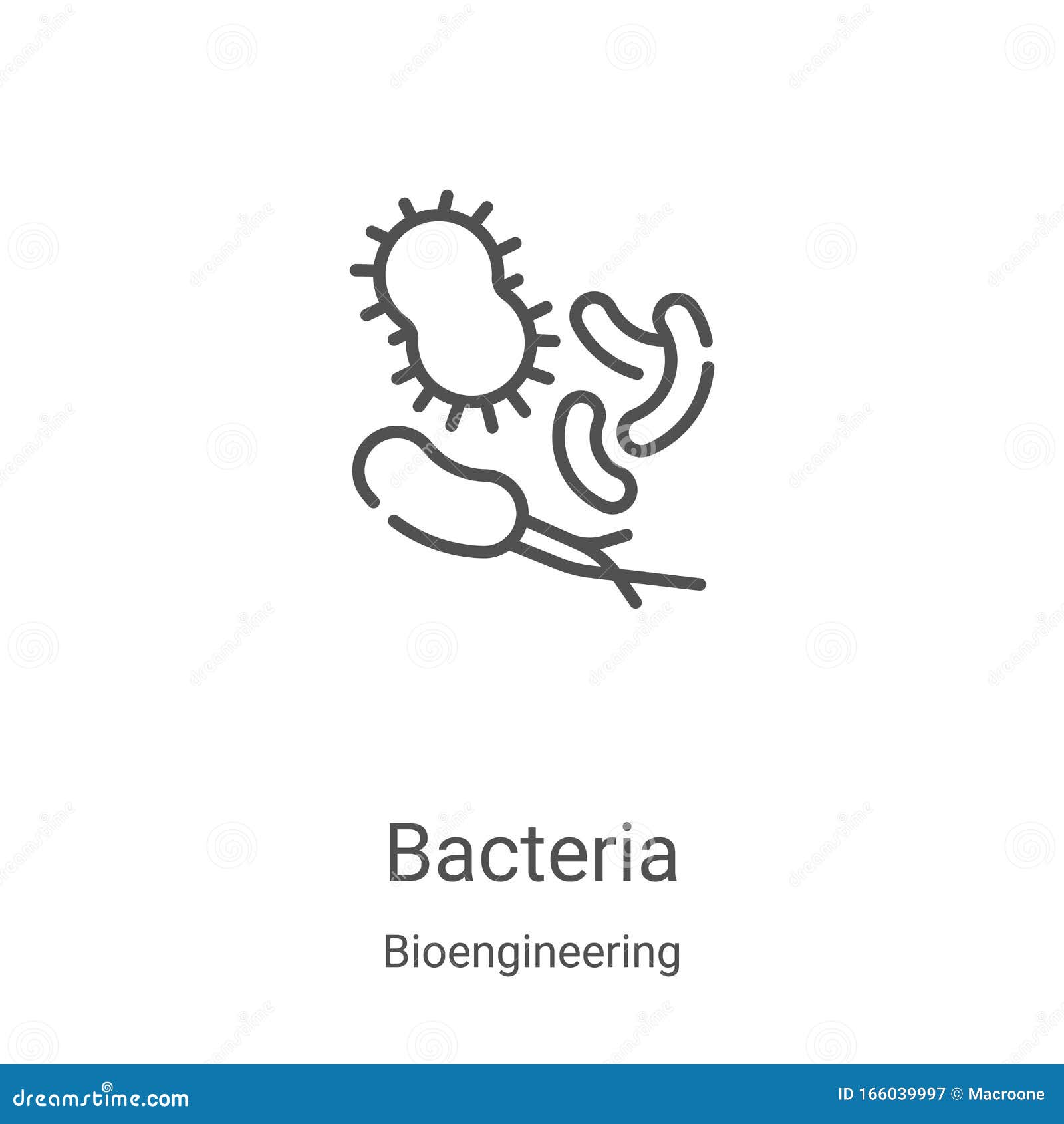 Bacteria Icon Vector from Bioengineering Collection. Thin Line Bacteria ... Bacteria Icon Vector from Bioengineering Collection. Thin Line Bacteria ...