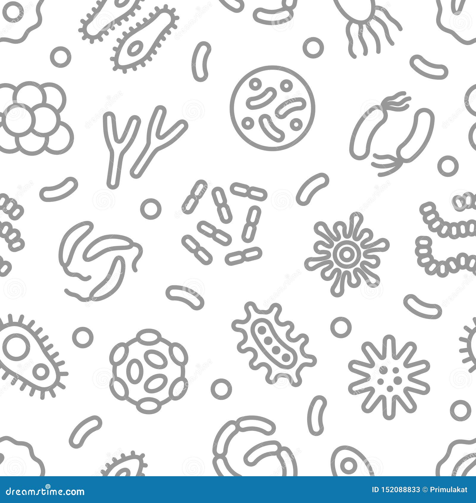 Microbe Outline Stock Illustrations – 16,103 Microbe Outline Stock ...