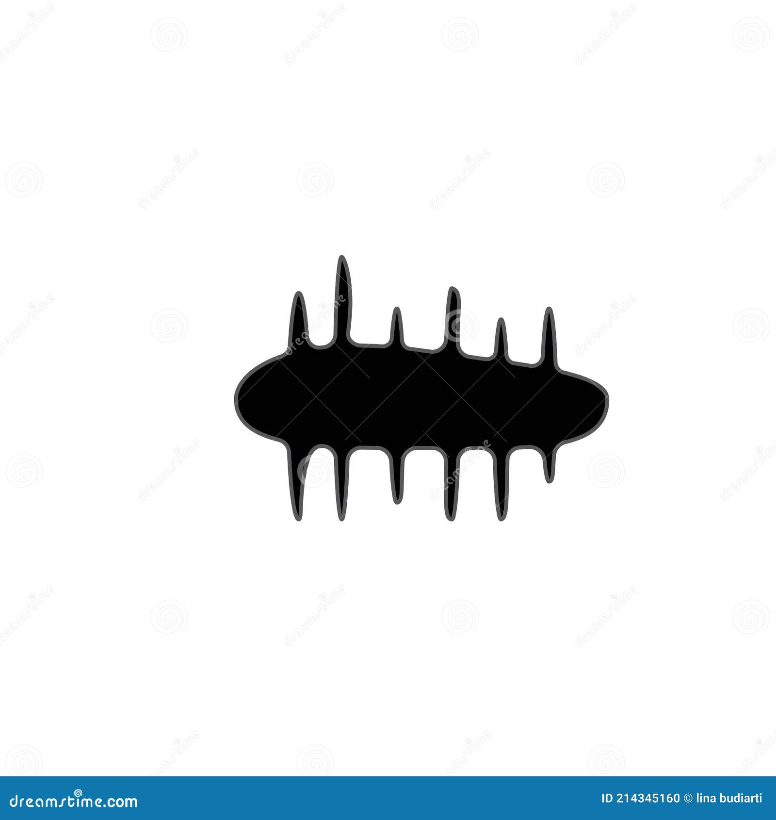 Bacteria,microbes icon stock vector. Illustration of sign - 214345160