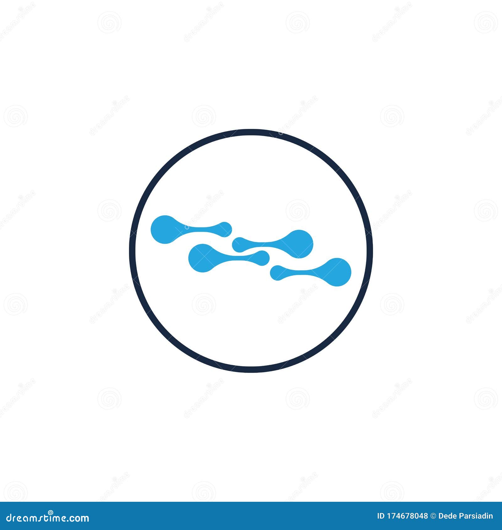 Bacteria, Microbes and Viruses Logo Vector Icon Illustration Design ...