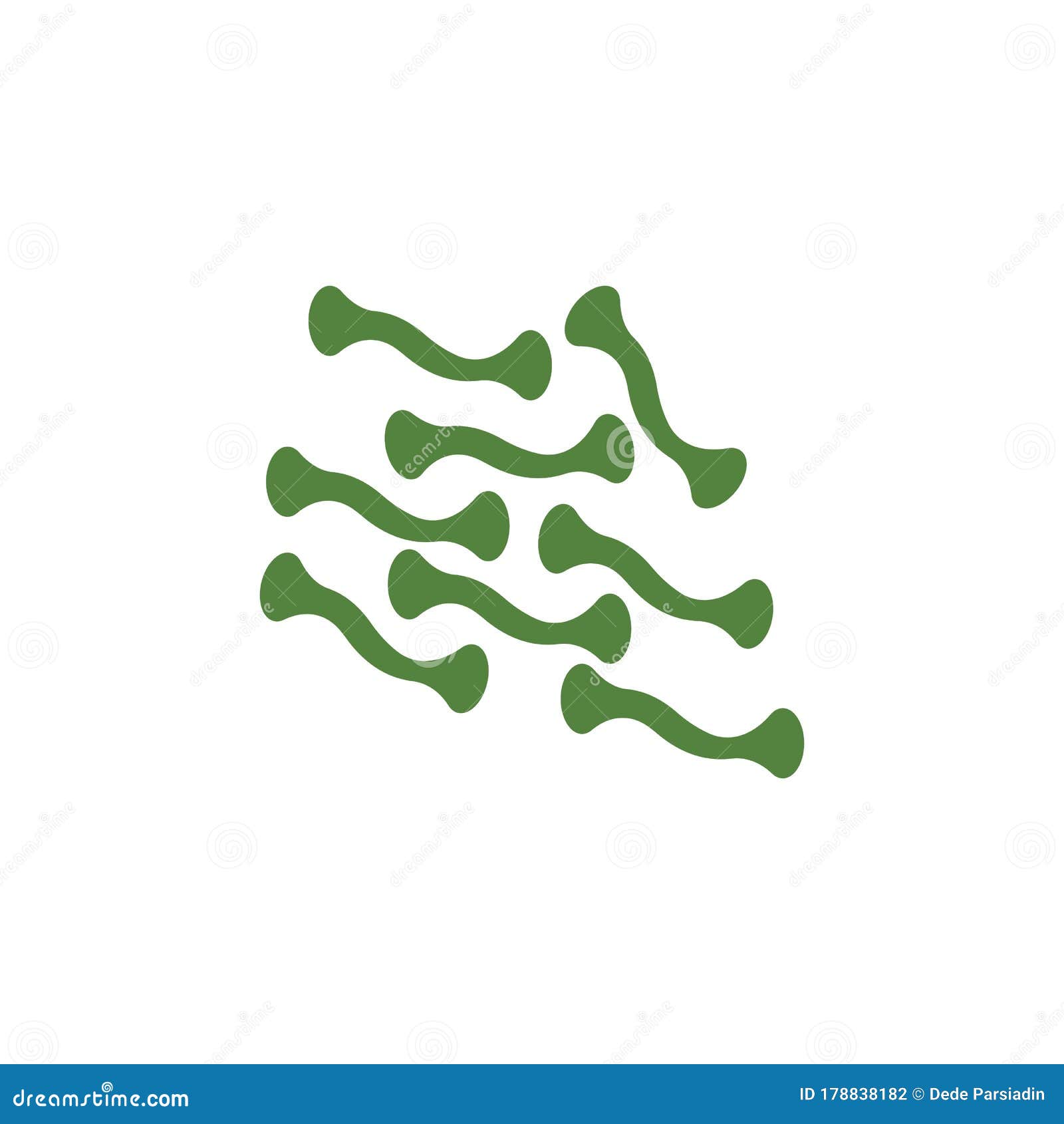 Bacteria, Microbes and Viruses Logo Vector Icon Illustration Design ...
