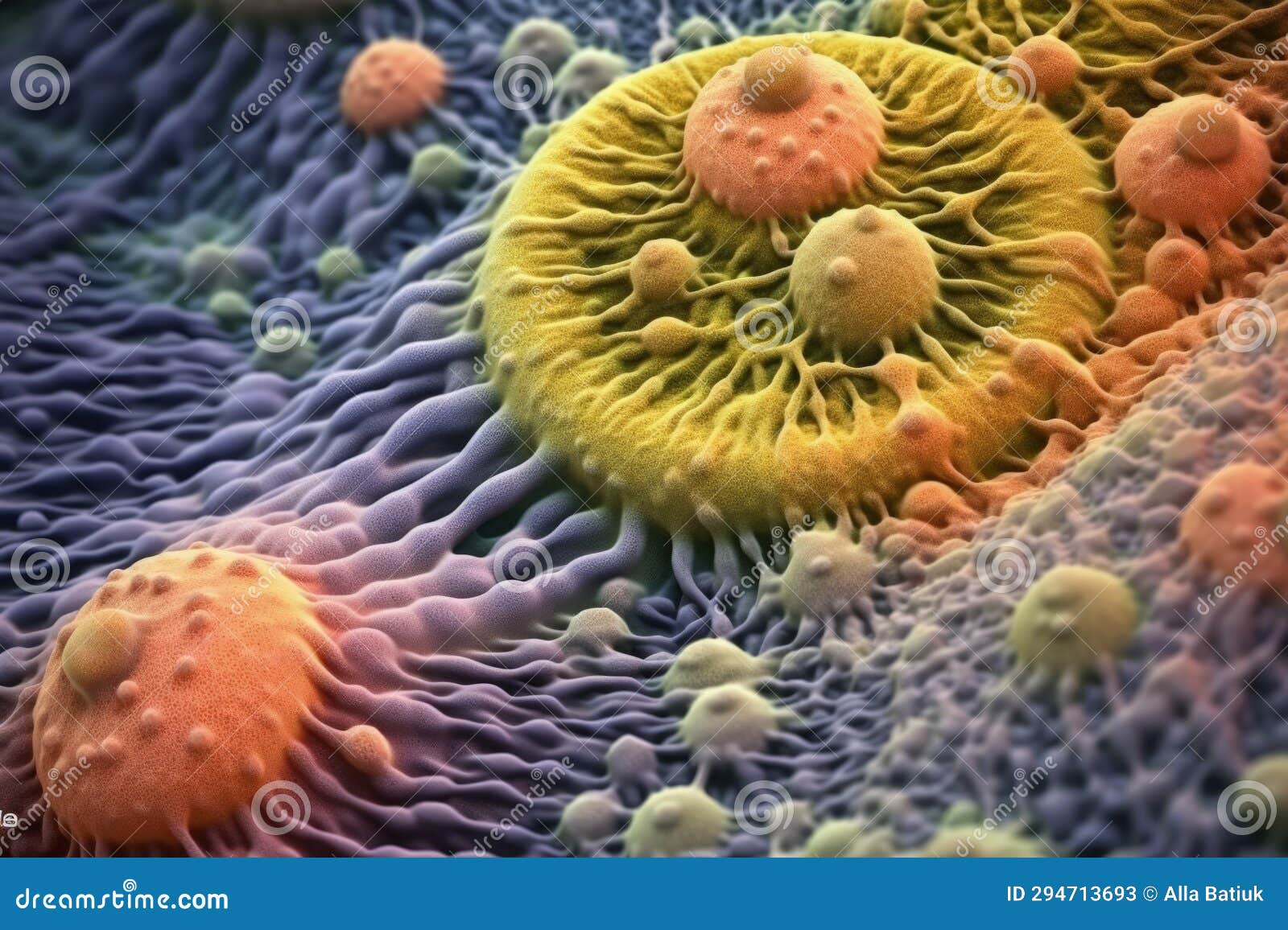 Bacteria, Microscopic Unicellular Organisms, Microorganism, Under ...