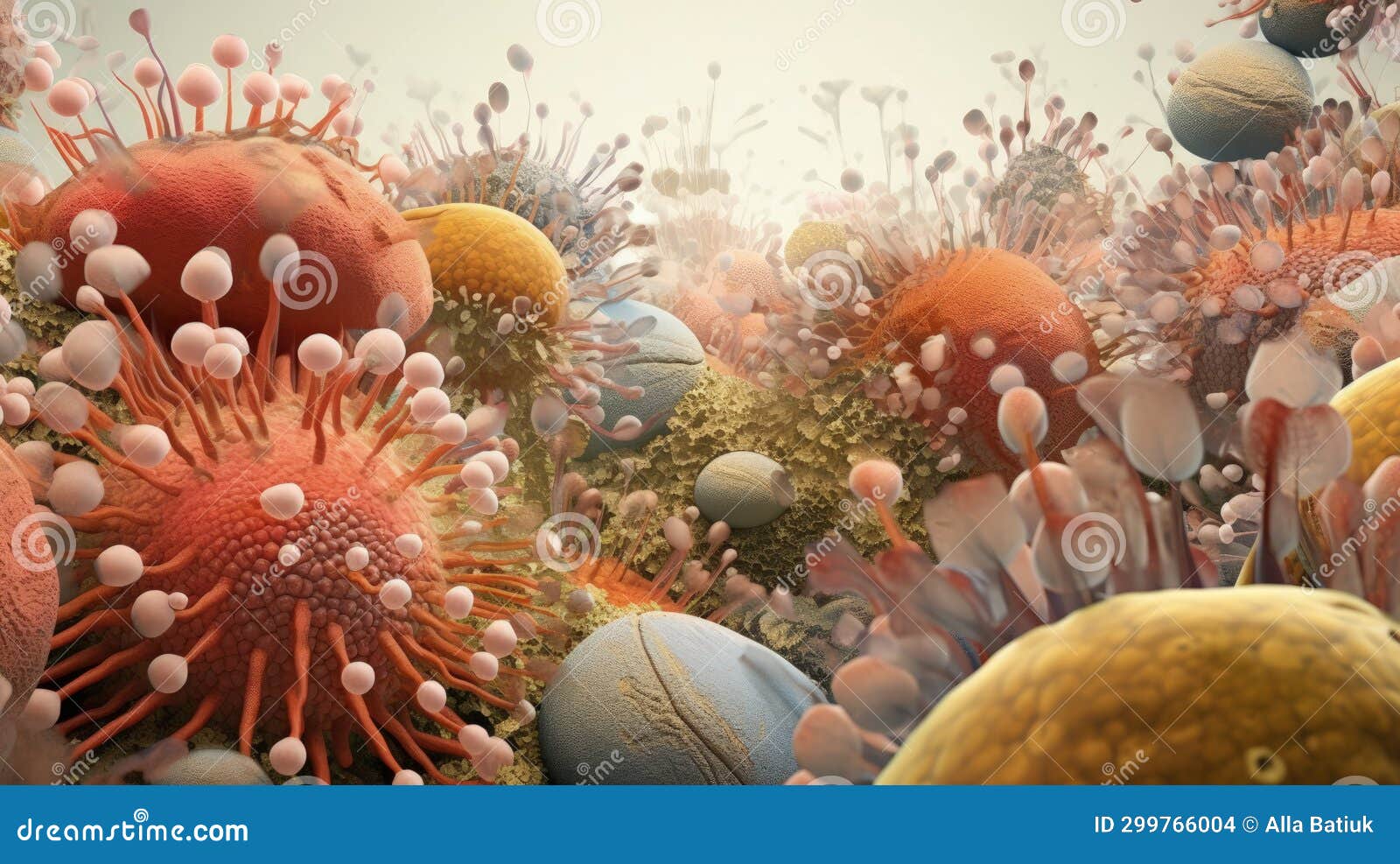 Bacteria, Microscopic Unicellular Organisms, Microorganism, Under ...