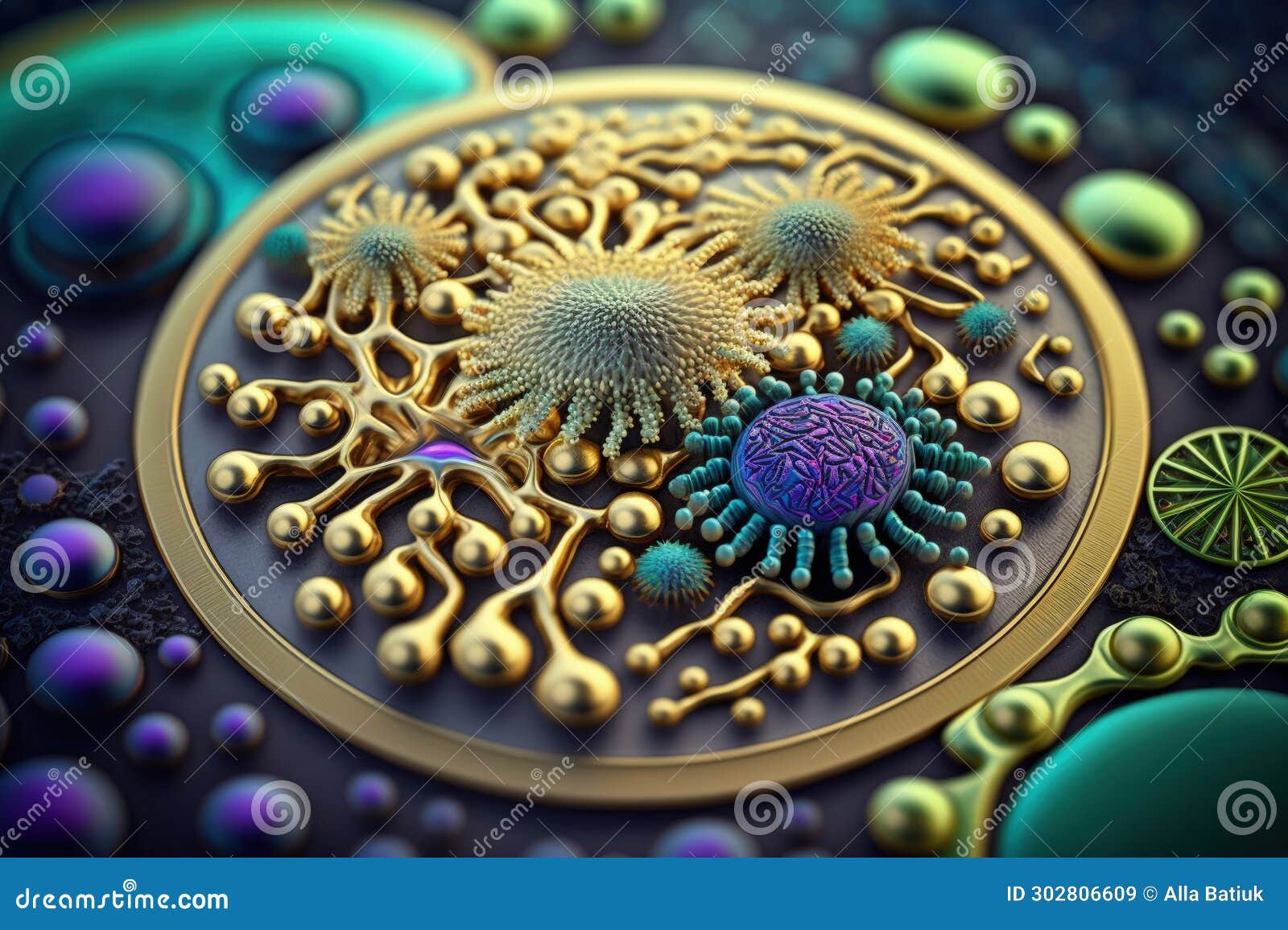 Bacteria, Microscopic Unicellular Organisms, Microorganism, Under ...