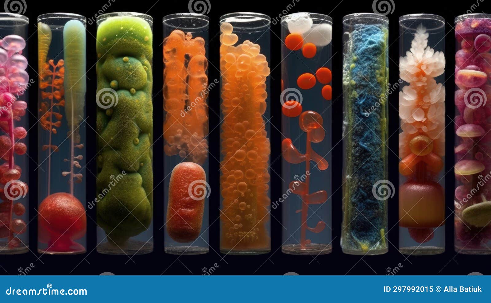 Bacteria, Microscopic Unicellular Organisms, Microorganism, Under ...