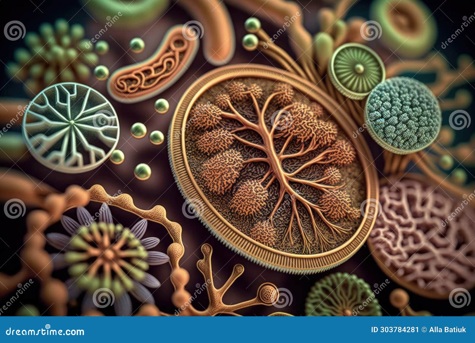 Bacteria, Microscopic Unicellular Organisms, Microorganism, Under ...