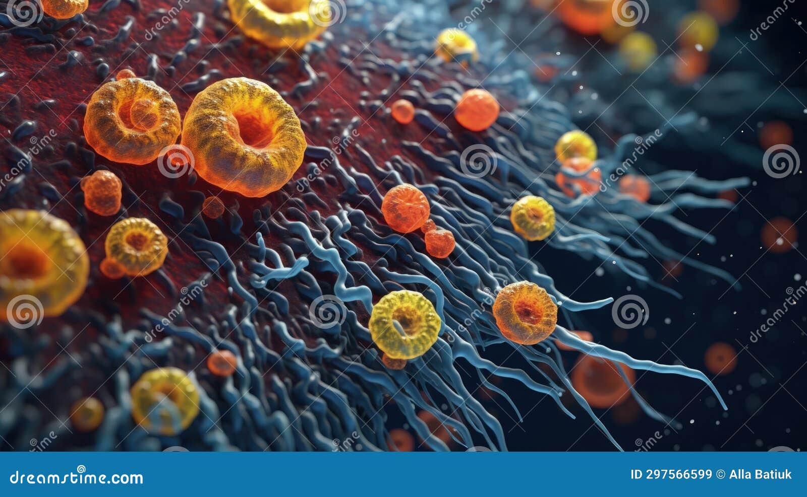 Bacteria, Microscopic Unicellular Organisms, Microorganism, Under ...
