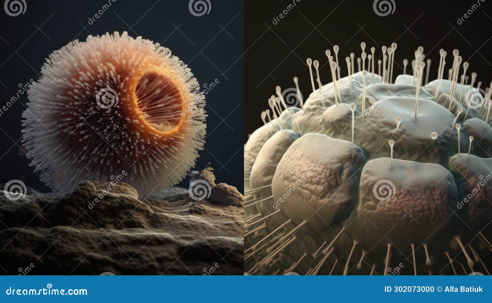 Bacteria, Microscopic Unicellular Organisms, Microorganism, Under ...