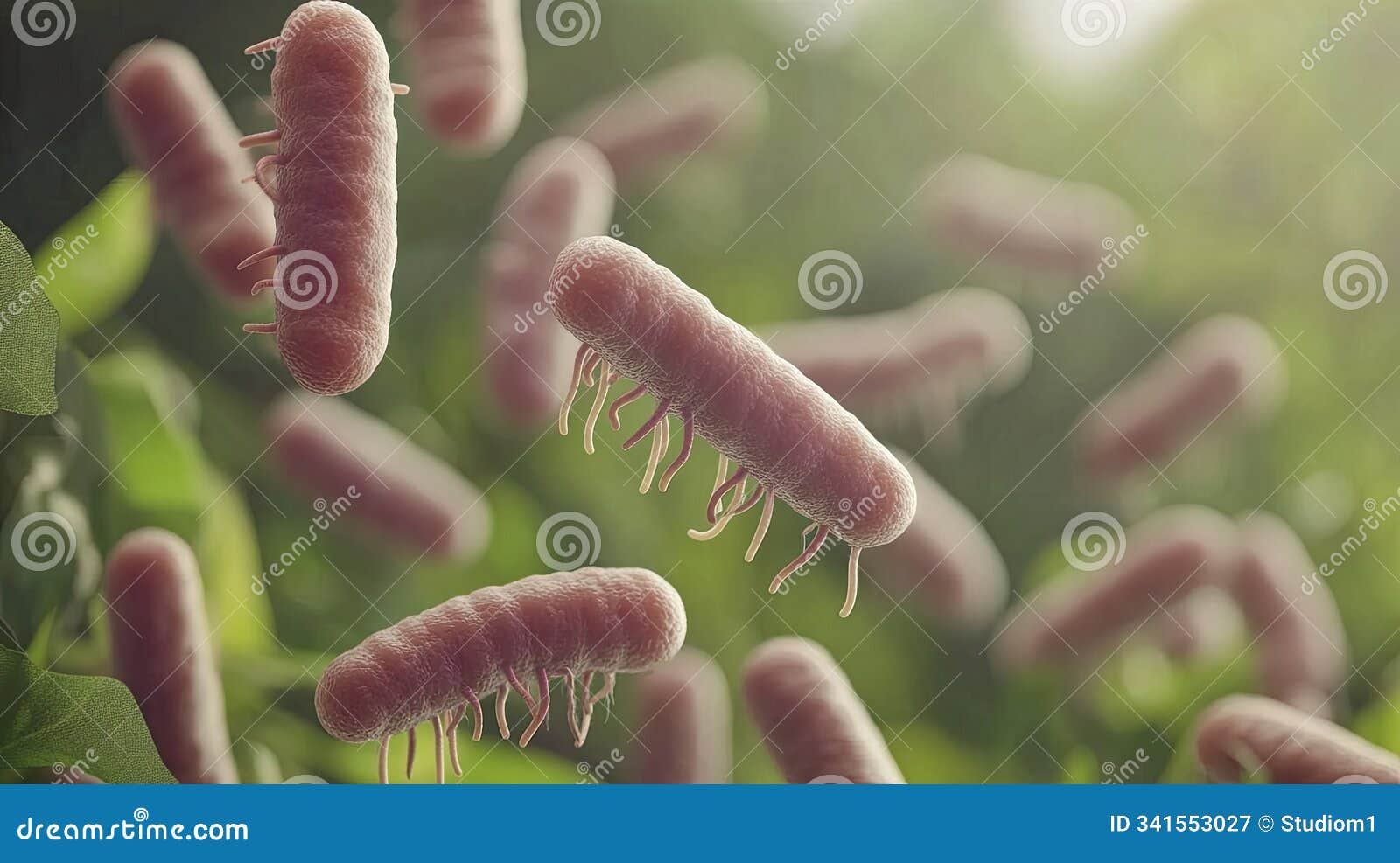 Bacteria Move Chaotically through Space. Prokaryotic Microorganisms ...