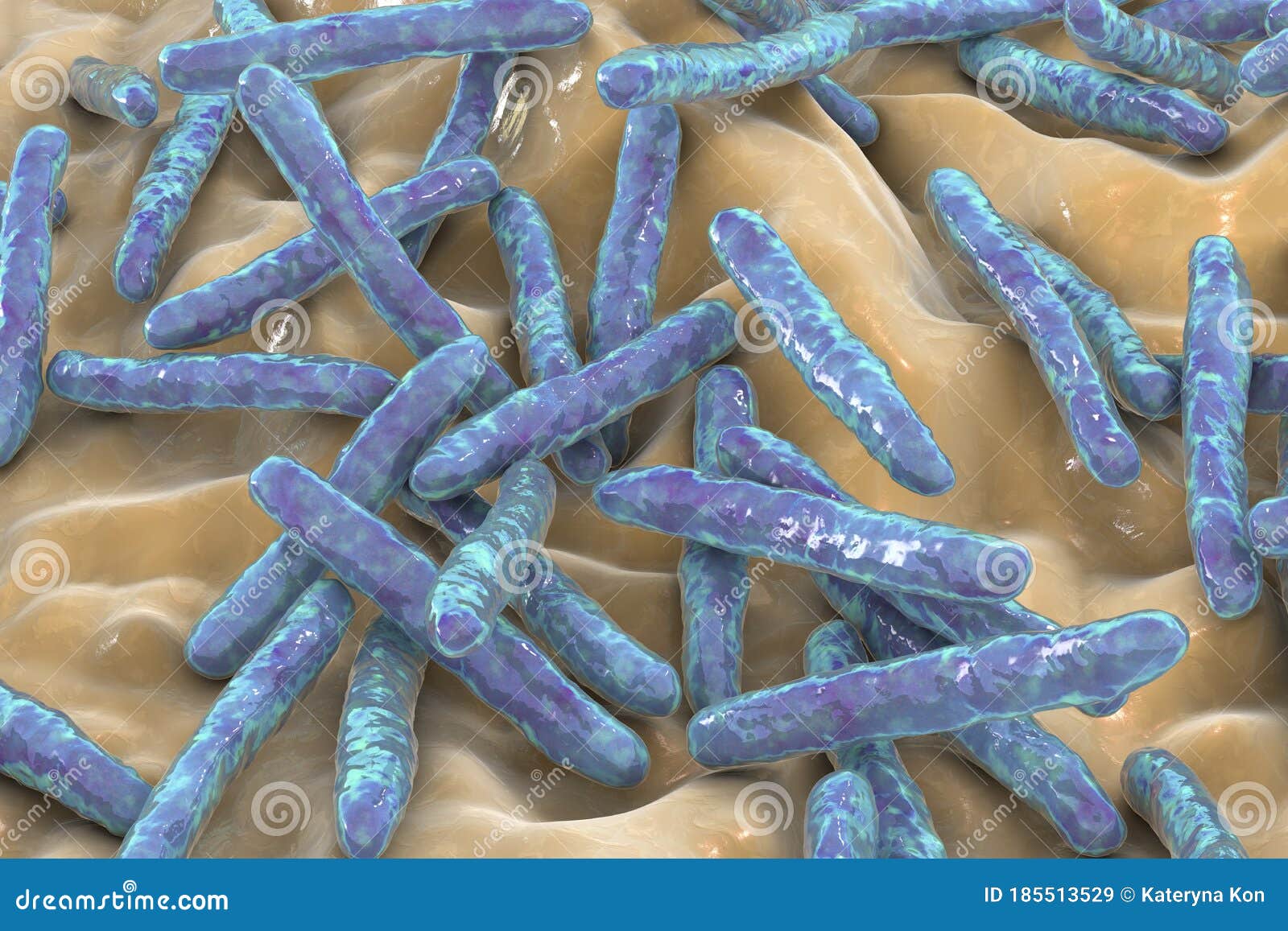 Bacteria Mycobacterium Tuberculosis Stock Illustration - Illustration ...