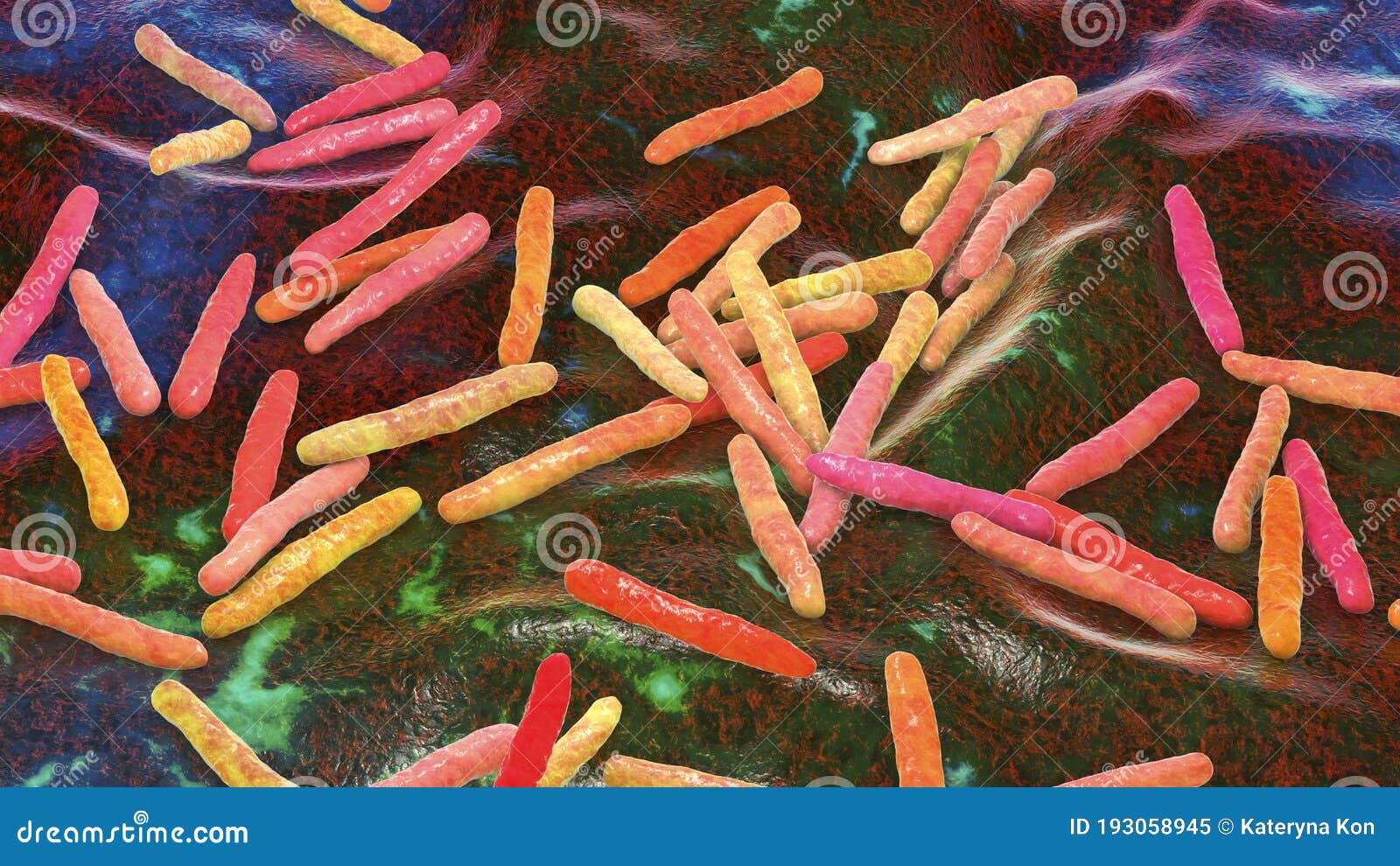 Bacteria Mycobacterium Tuberculosis Stock Illustration - Illustration ...