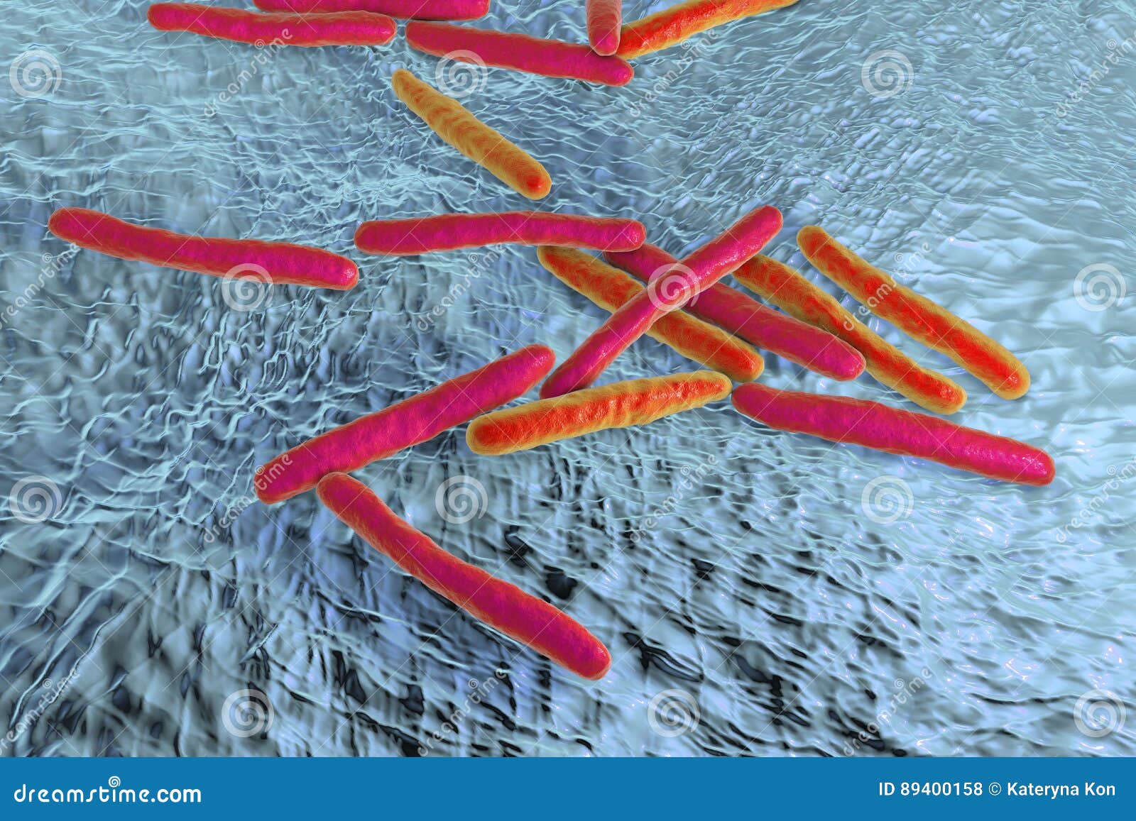 Bacteria Mycobacterium Tuberculosis Royalty-Free Cartoon ...
