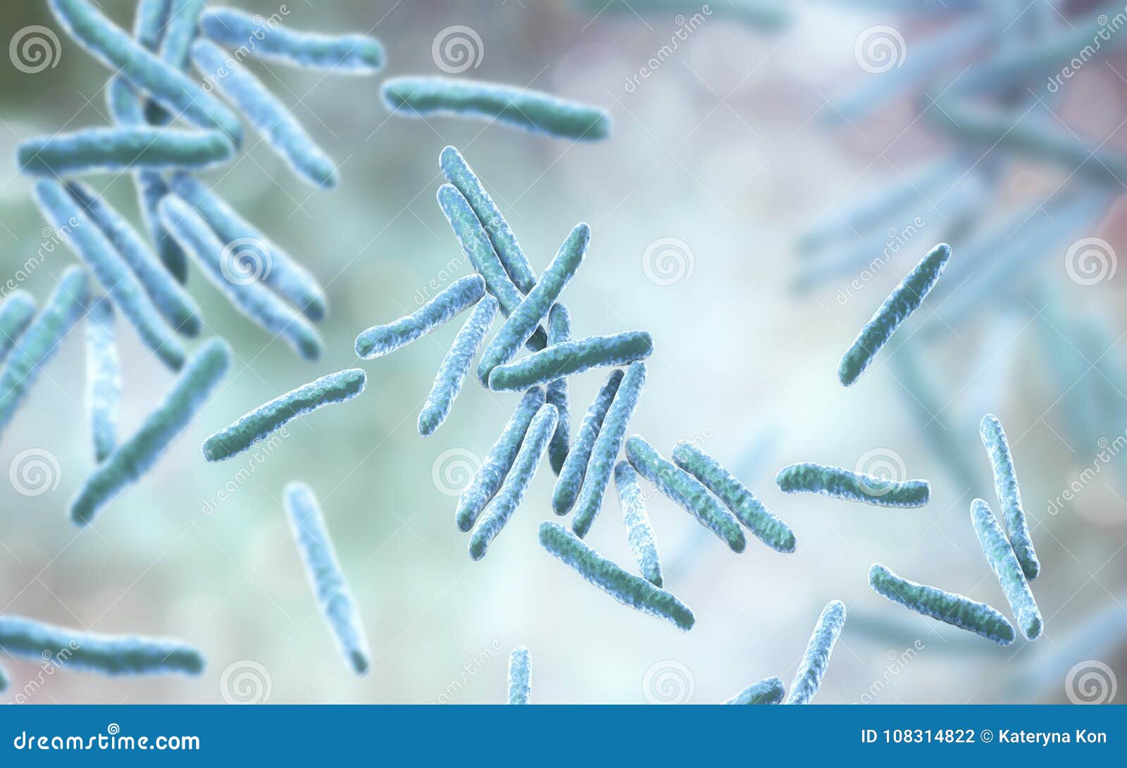 Bacteria Mycobacterium Tuberculosis Stock Illustration - Illustration ...