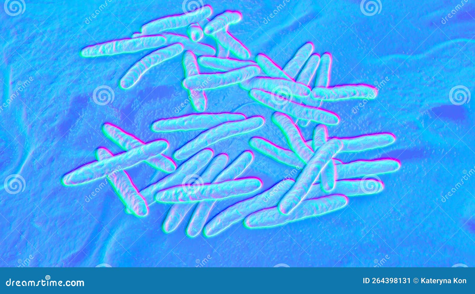 Bacteria Mycobacterium Tuberculosis, the Causative Agent of ...