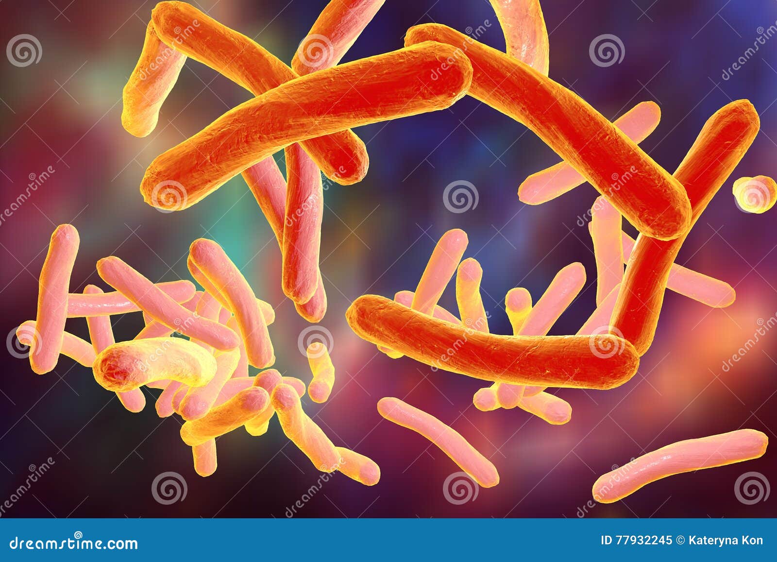 Bacteria Mycobacterium Tuberculosis Stock Illustration - Illustration ...