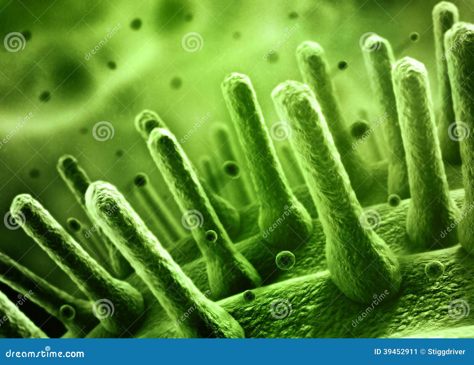 Bacteria SEM concept stock illustration. Illustration of life - 39452911