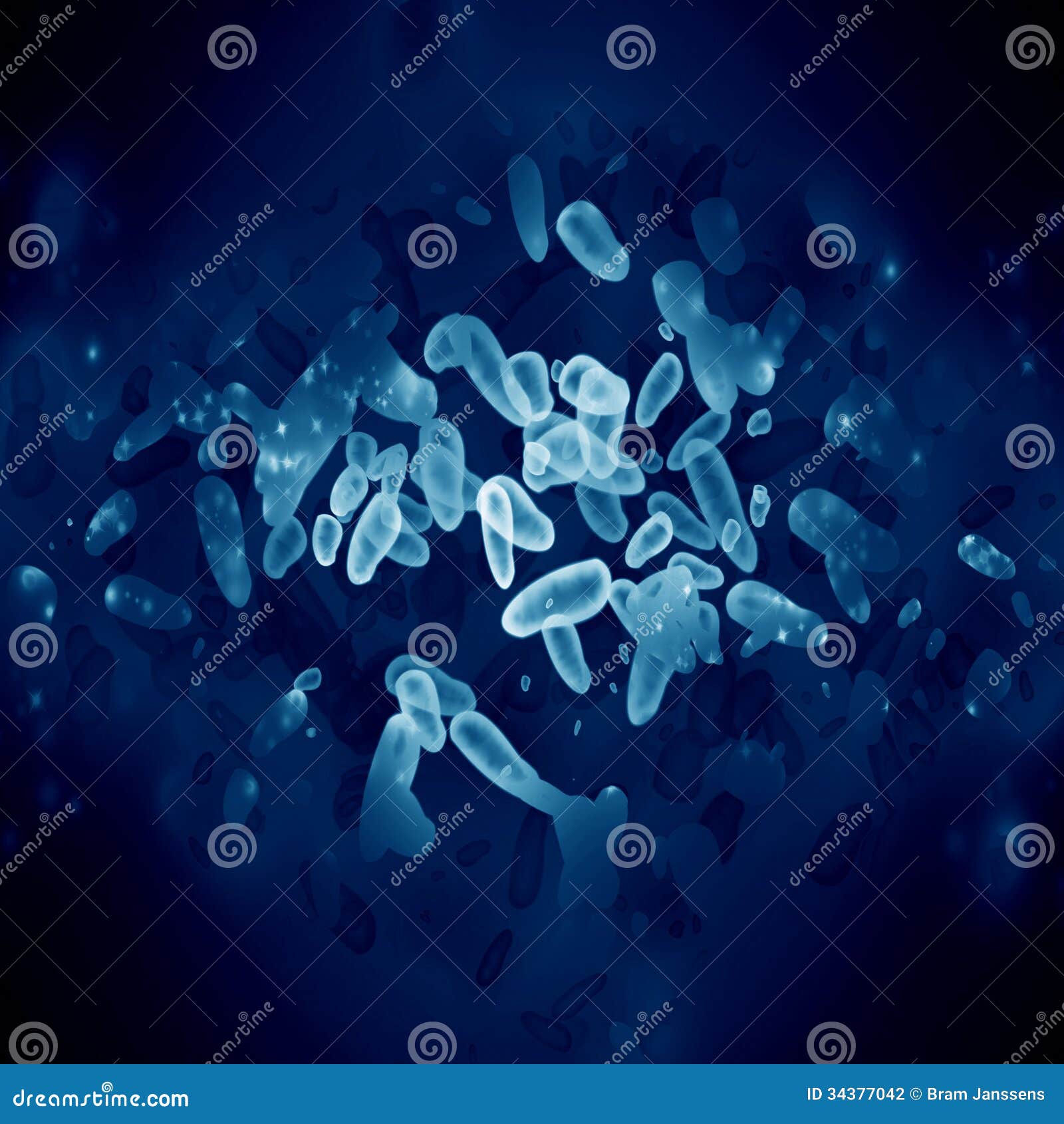 Bacteria stock illustration. Illustration of deathly - 34377042