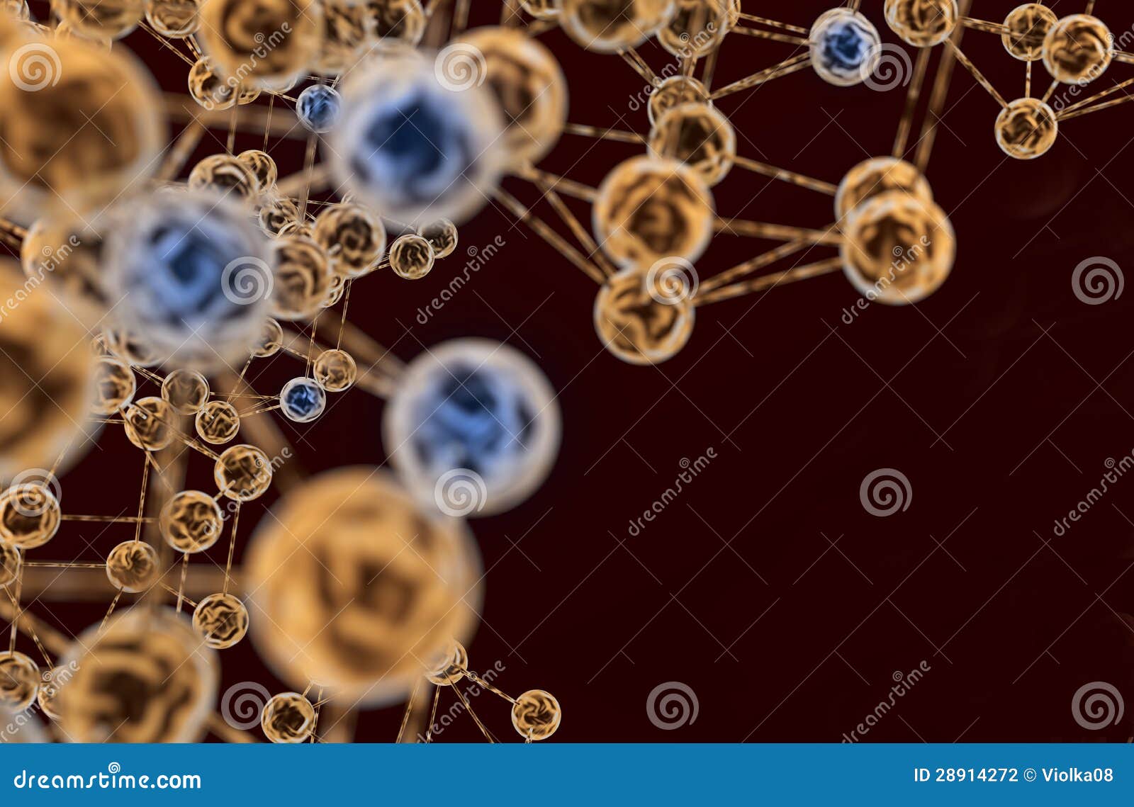 Bacteria spheres stock photo. Image of cells, biology - 28914272