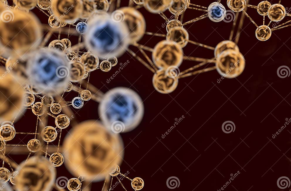 Bacteria spheres stock photo. Image of cells, biology - 28914272