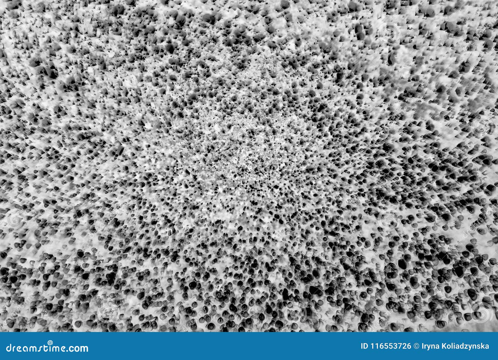 Bacteria Under The Microscope Background Stock Photo | CartoonDealer ...