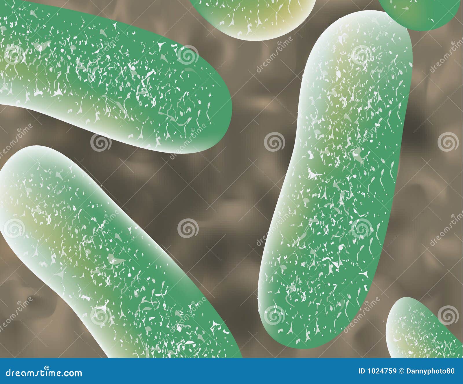 Bacteria up close stock illustration. Illustration of zoom - 1024759