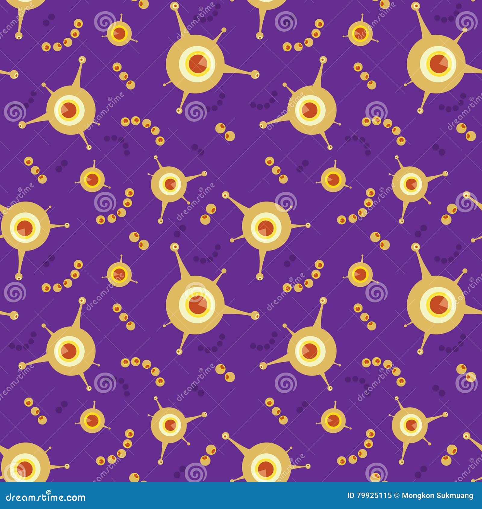 Of Bacteria Virus and Germs Microorganism Cells,illustration in Stock ...