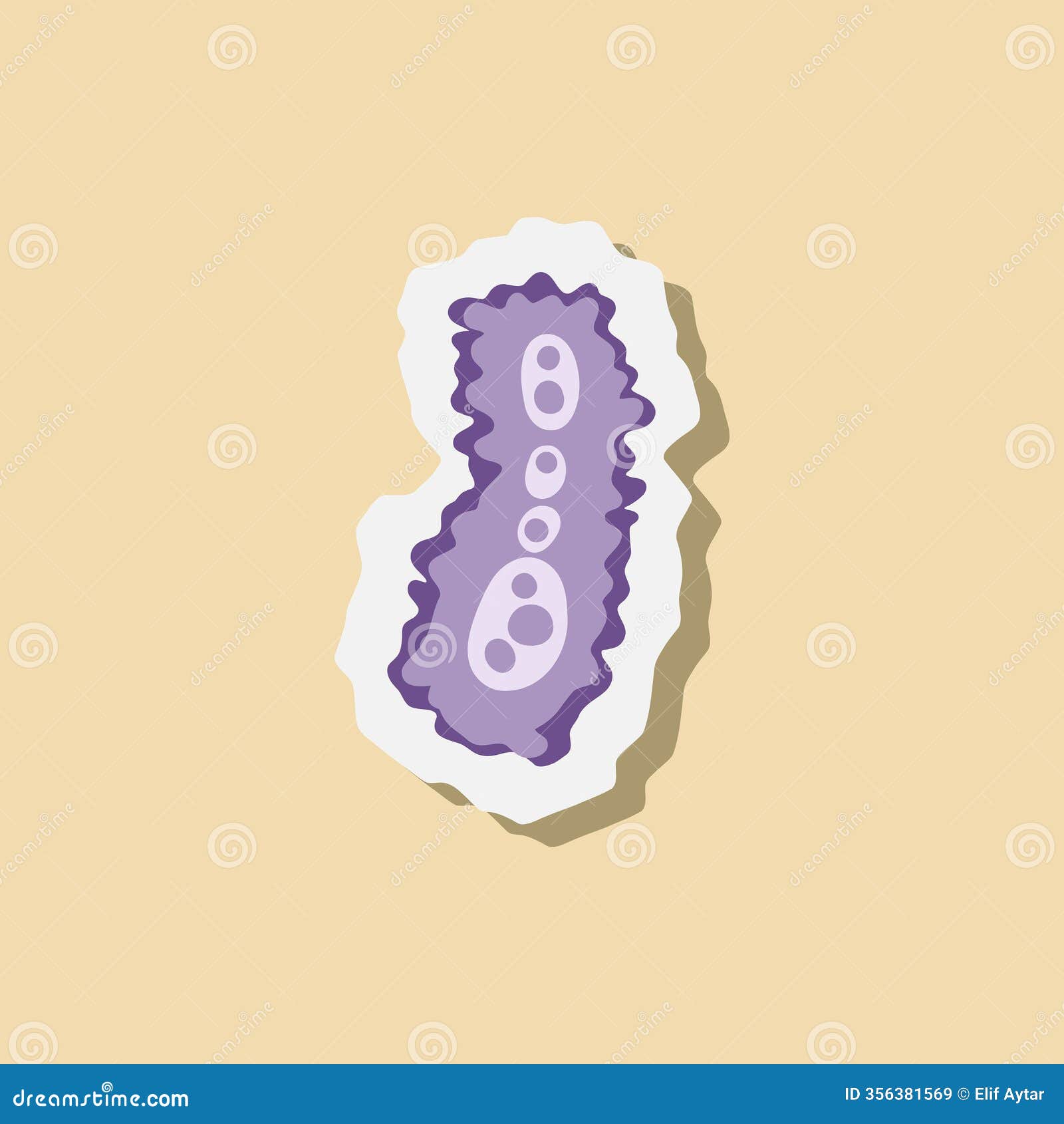Bacteria and Virus Illustration. Pathogenic Bacteria, Viruses and ...
