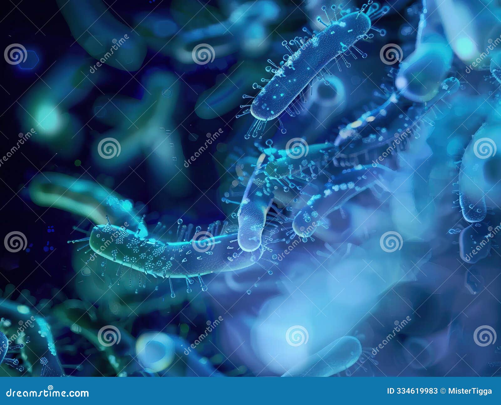 Bacteria Visualization with Augmented Reality Transparent Bacteria in ...