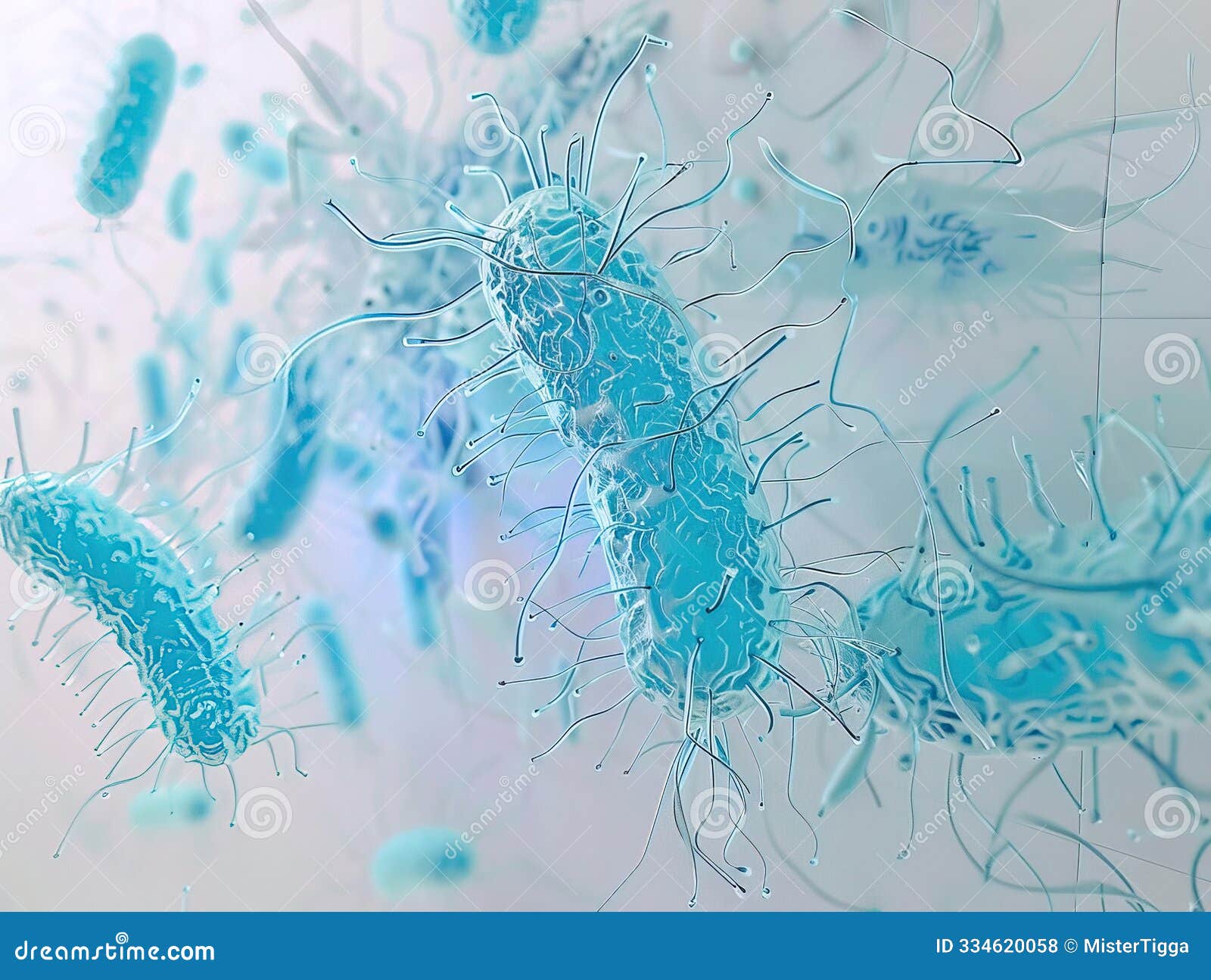 Bacteria Visualization with Augmented Reality Transparent Bacteria in ...