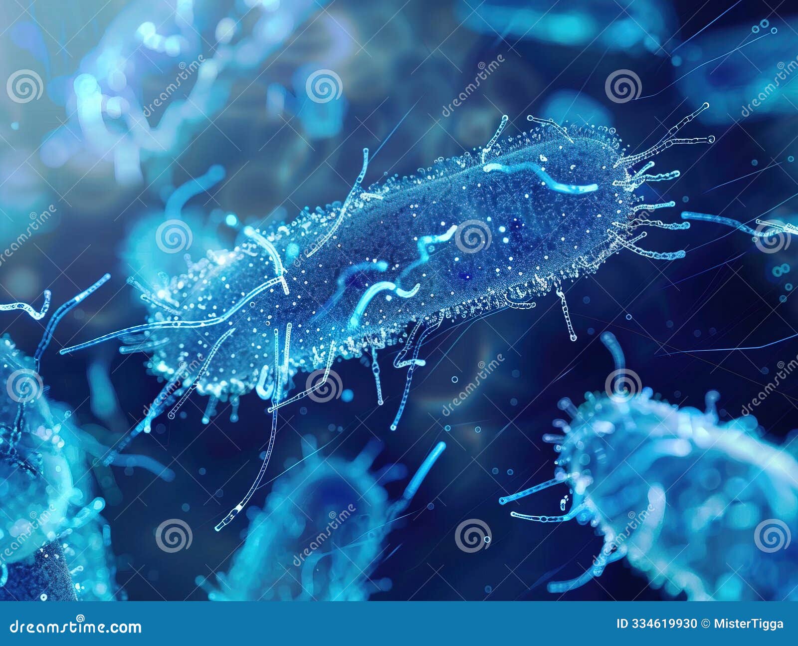 Bacteria Visualization with Augmented Reality Transparent Bacteria in ...