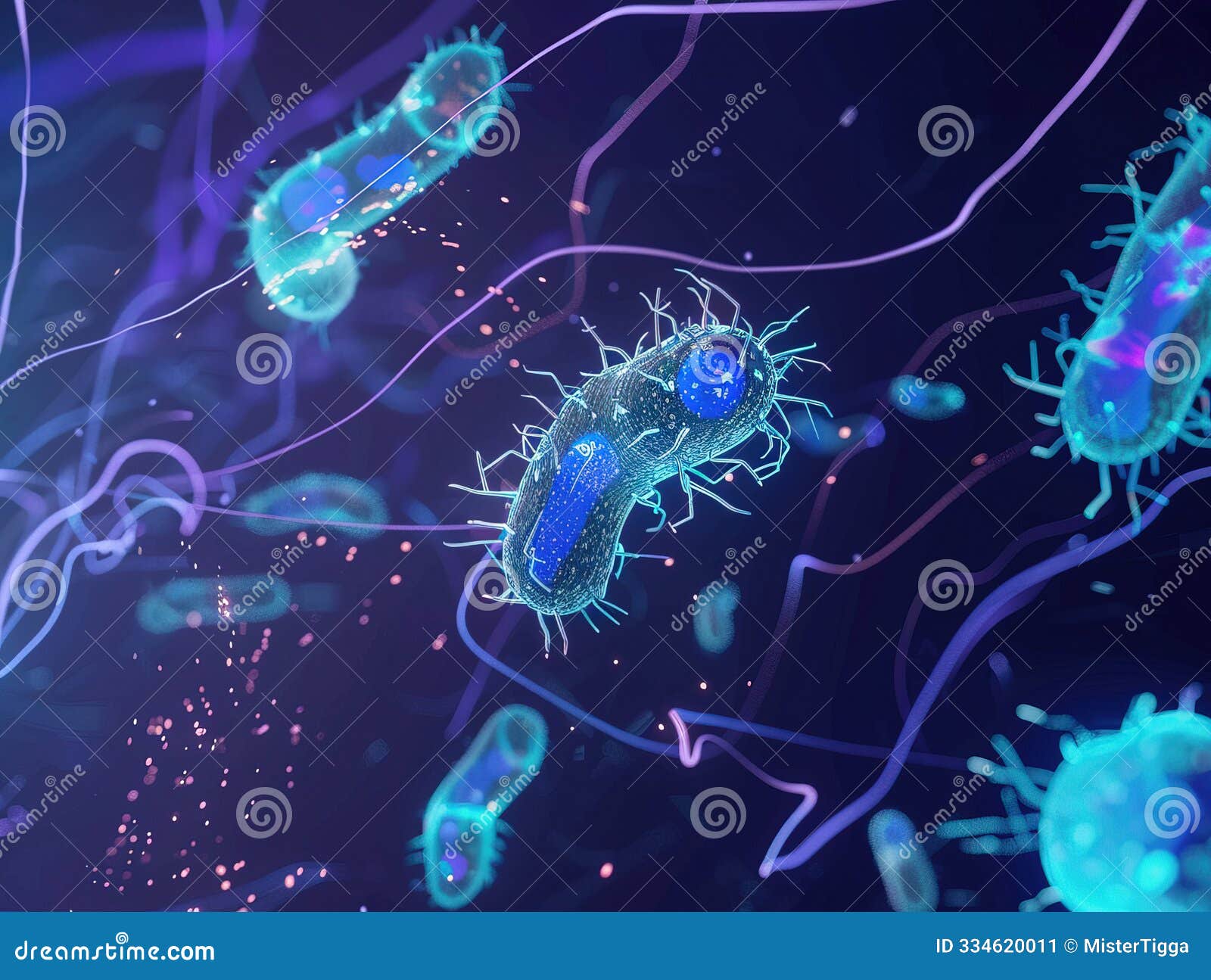 Bacteria Visualization with Augmented Reality Transparent Bacteria in ...