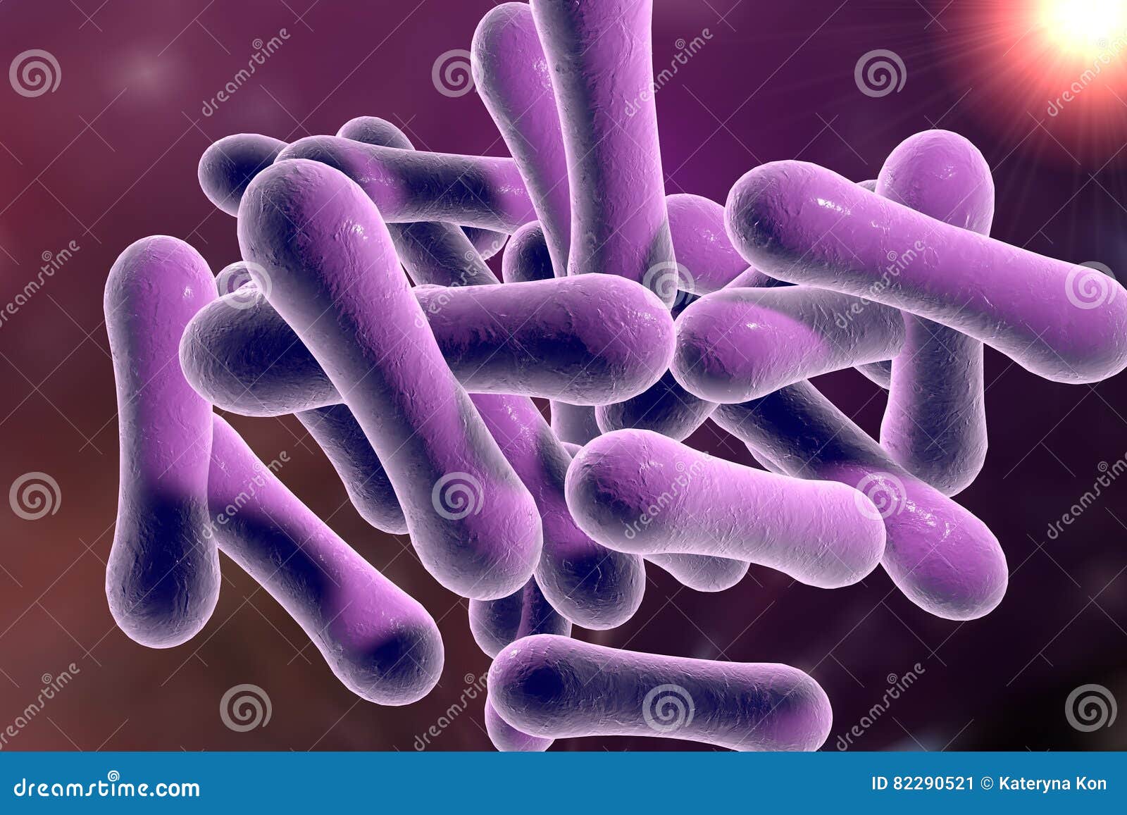 Bacteria Which Cause Diphtheria Stock Illustration - Illustration of ...